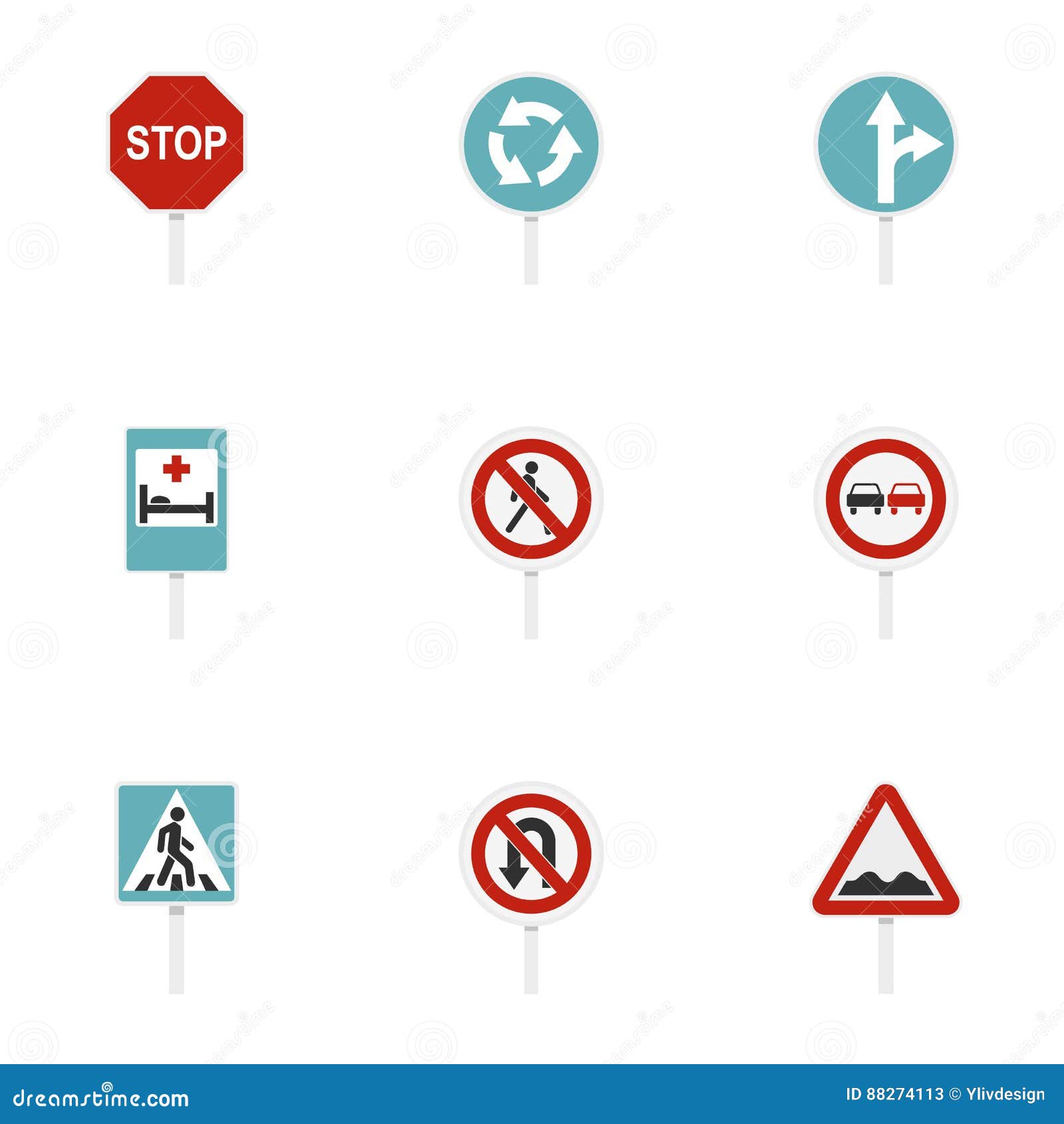 Warning Traffic Sign, Traffic M Sign With Exclamation Mark Symbol Sign ...