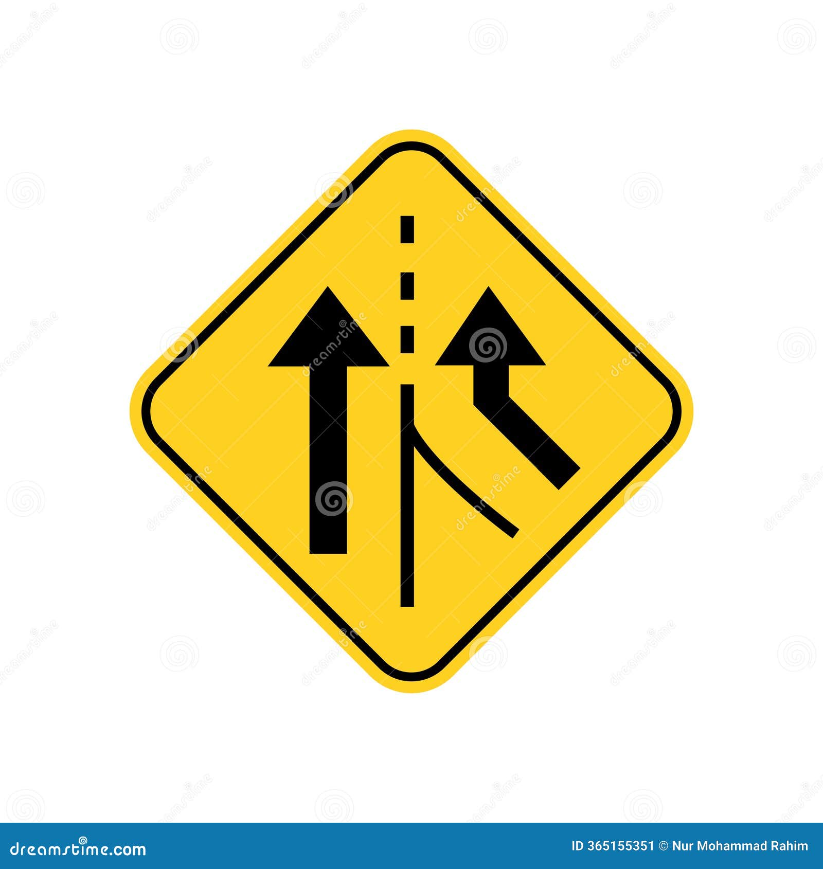 Warning Traffic Signs Collection, Traffic Signs Vector Illustration ...