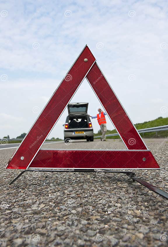Warning triangle stock image. Image of calling, delay - 20508721