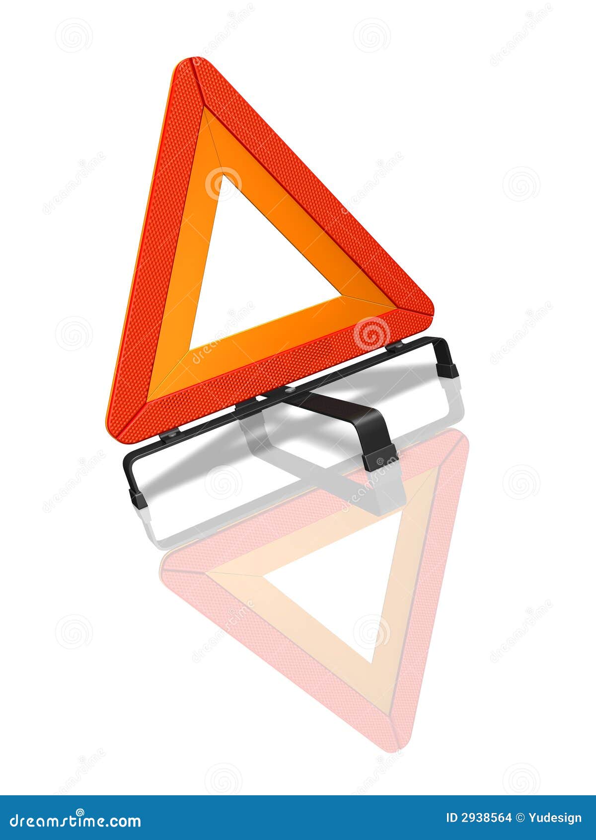 Warning Triangle stock illustration. Illustration of concept - 2938564