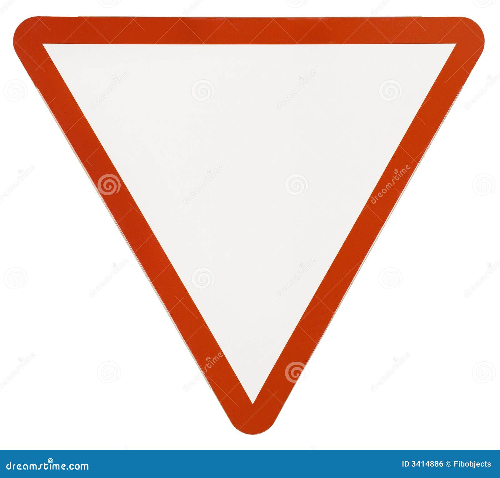 Warning Triangle Traffic Sign Stock Photo - Image of crossing, triangle ...