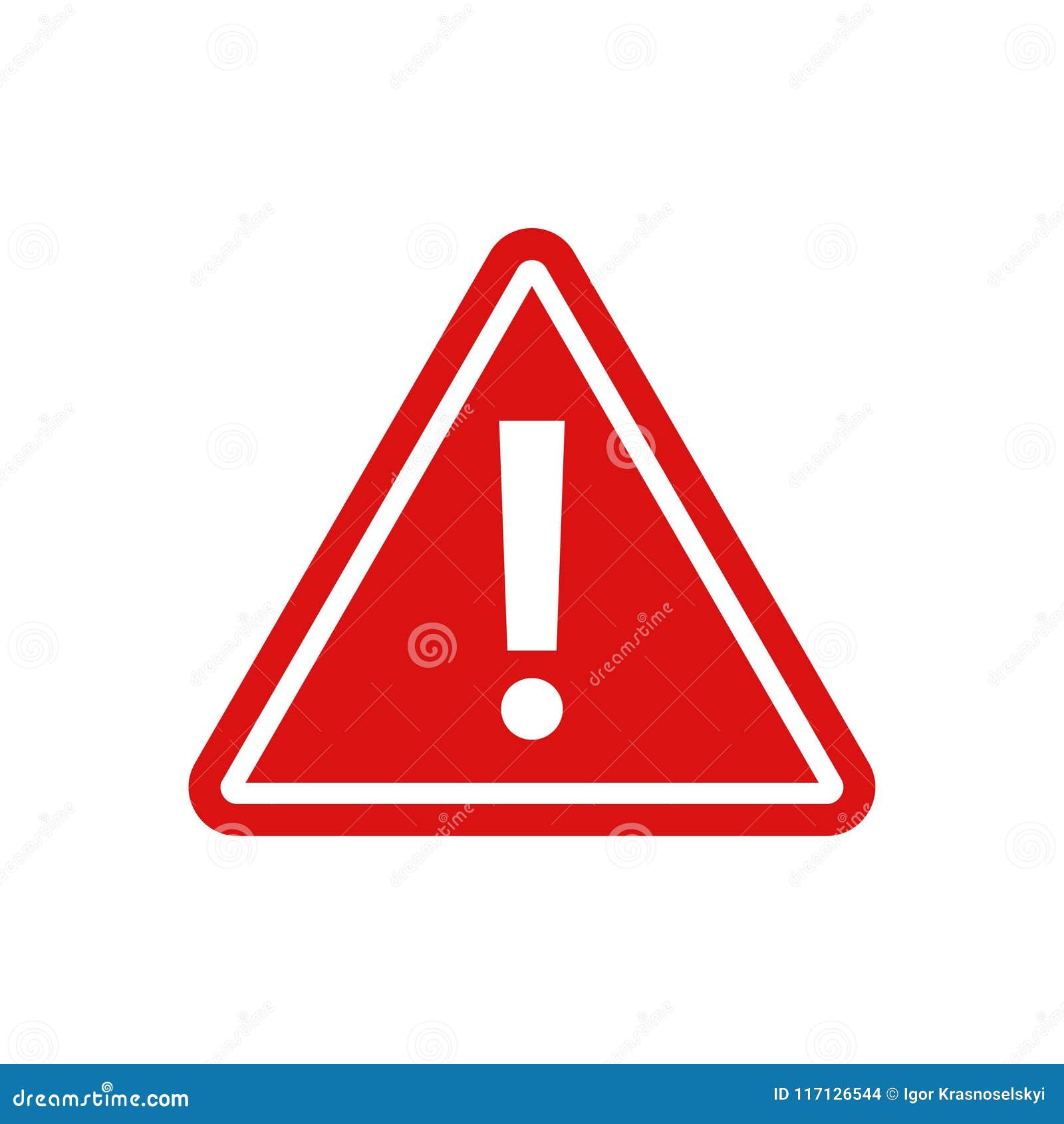 Warning - Vector Icon. Warning Red Sign Stock Vector - Illustration of ... Warning - Vector Icon. Warning Red Sign Stock Vector - Illustration of ...