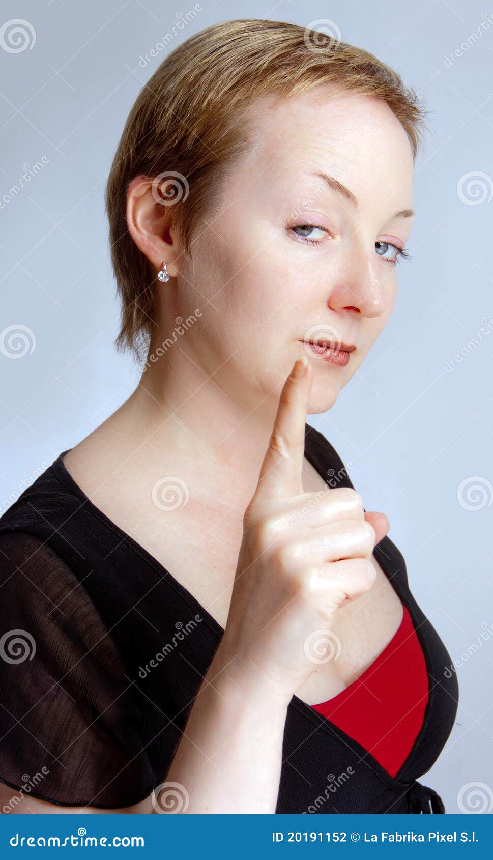 Warning woman stock photo. Image of attitude, eyes, warn - 20191152