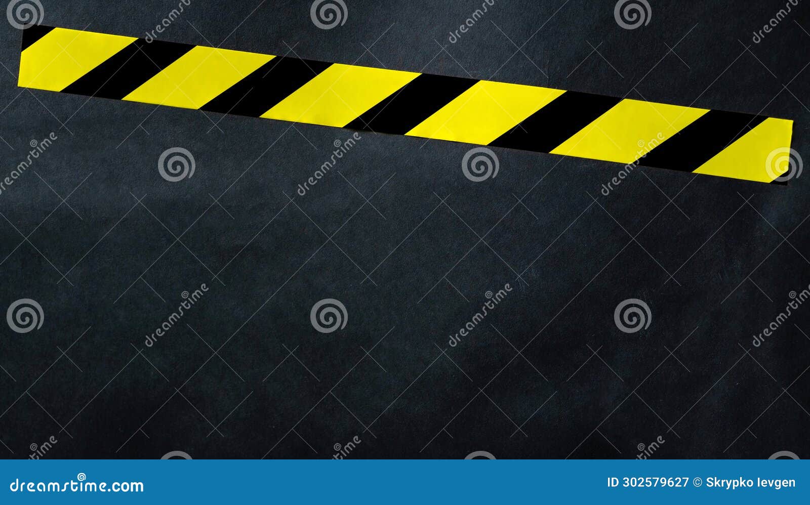 Warning Yellow Tape stock image. Image of line, alarm - 302579627