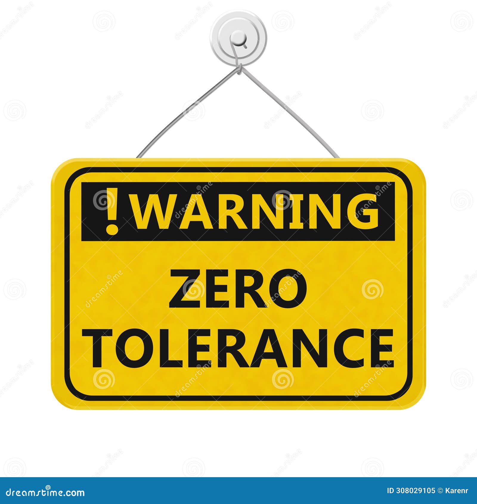 Zero Tolerance Stock Photography | CartoonDealer.com #52092104