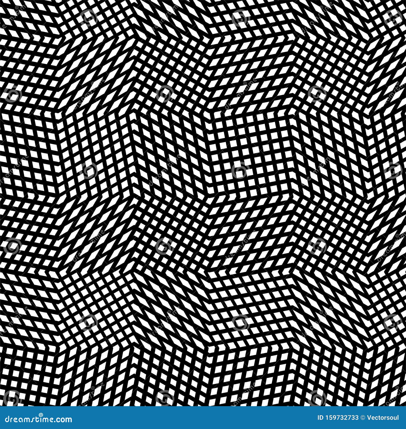 Warp, Free-form Reticular Array, Matrix of Lines. Complex Geometric Net ...