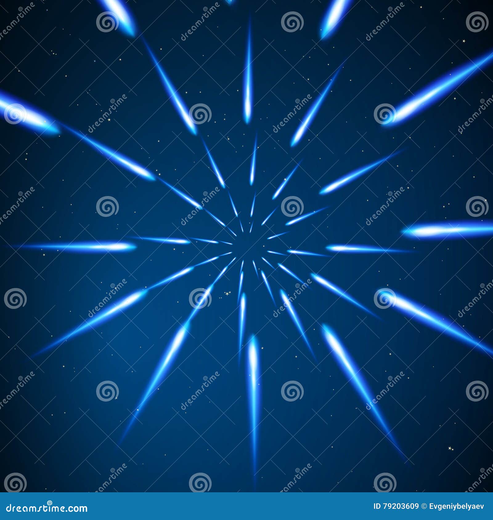 Warp Stars. Fast Movement, Hyperspace Moving Stars In Gravitational ...