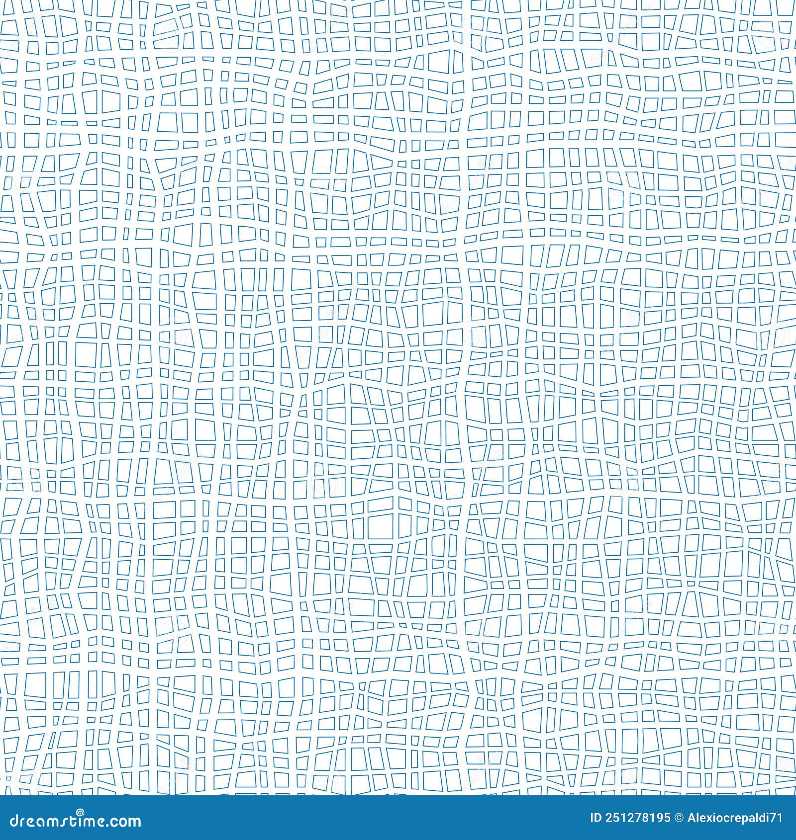 Pattern of Small Irregular Squares on a White Background. Seamless ...