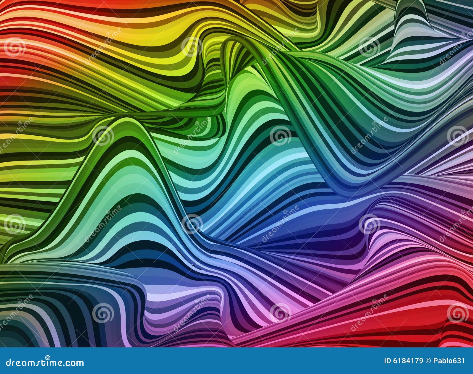 Warped stock illustration. Illustration of color, abstract - 6184179