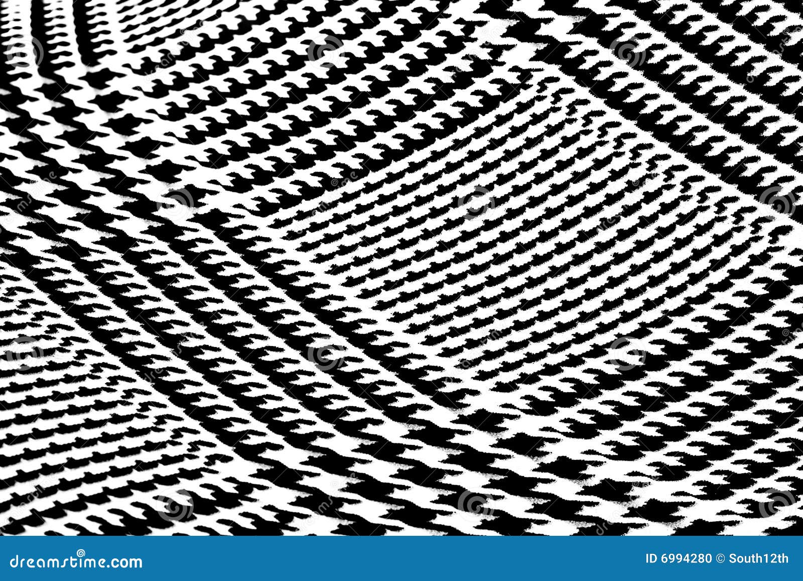 Warped Black and White Herringbone Pattern Stock Photo - Image of ...