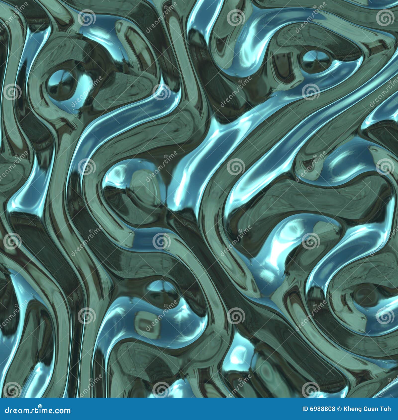 Warped Metal Chrome Stock Photo | CartoonDealer.com #7188852