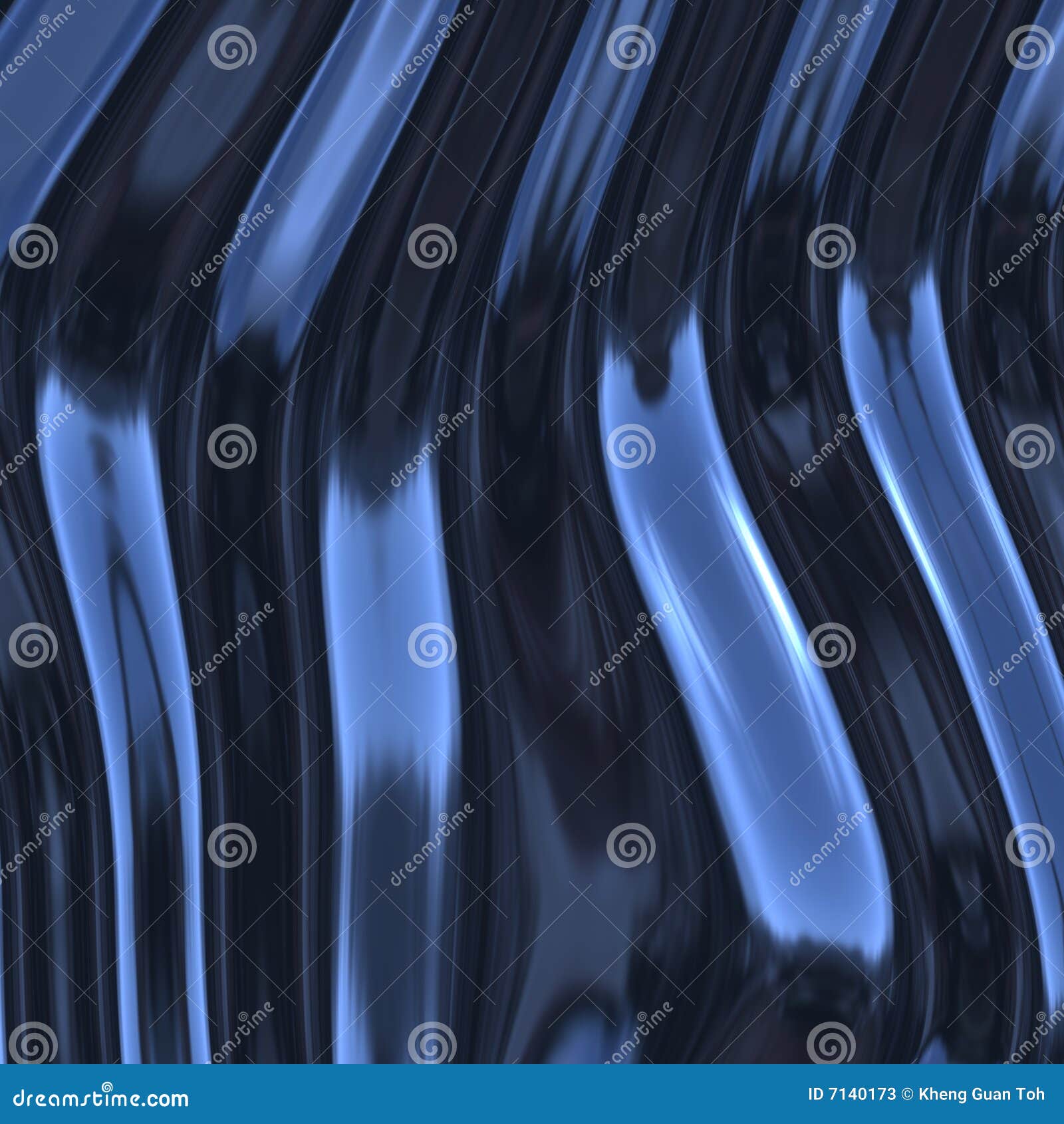 Warped metal chrome stock illustration. Illustration of gradient - 7140173