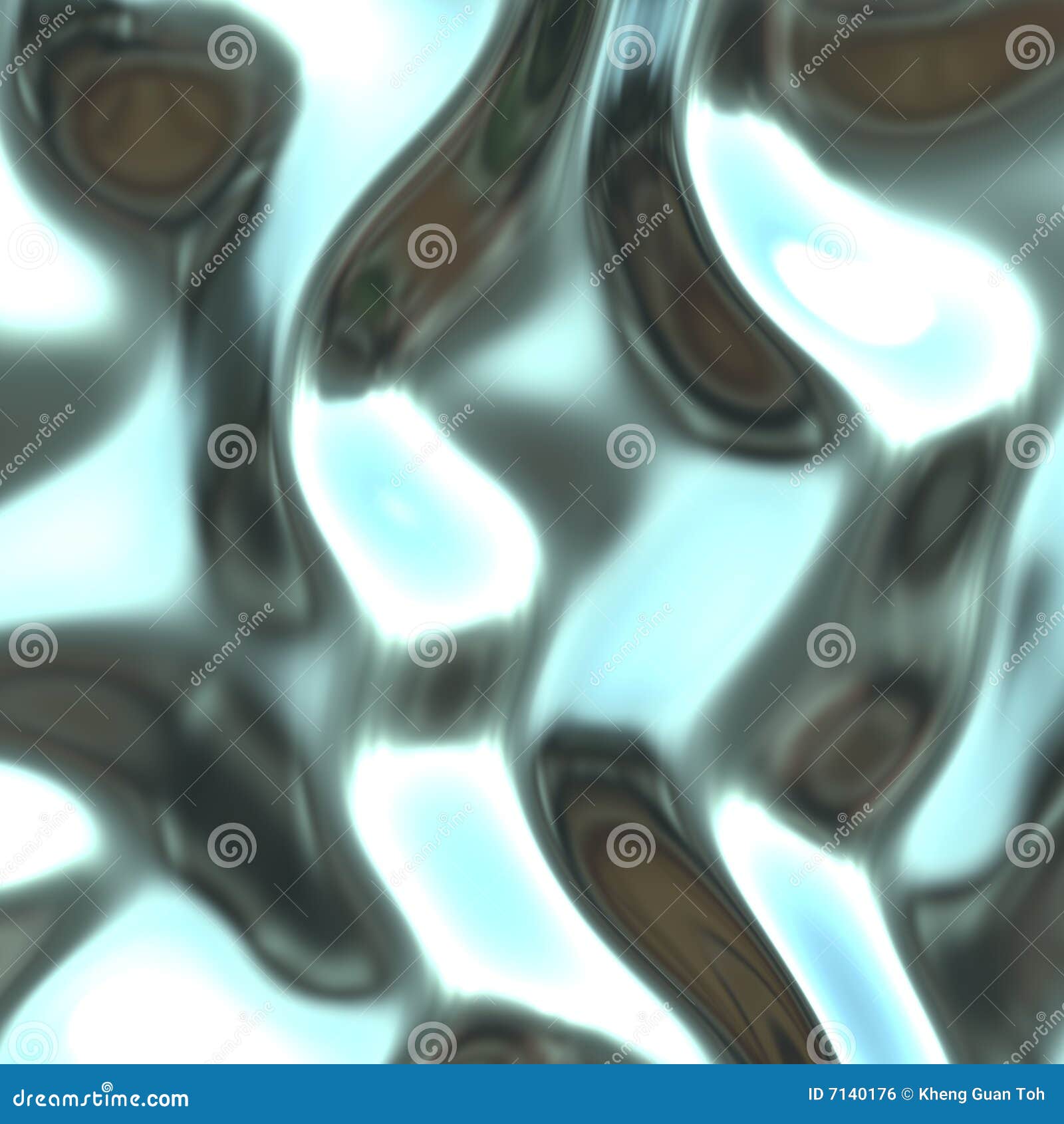 Warped Metal Chrome Royalty-Free Stock Image | CartoonDealer.com #6988774