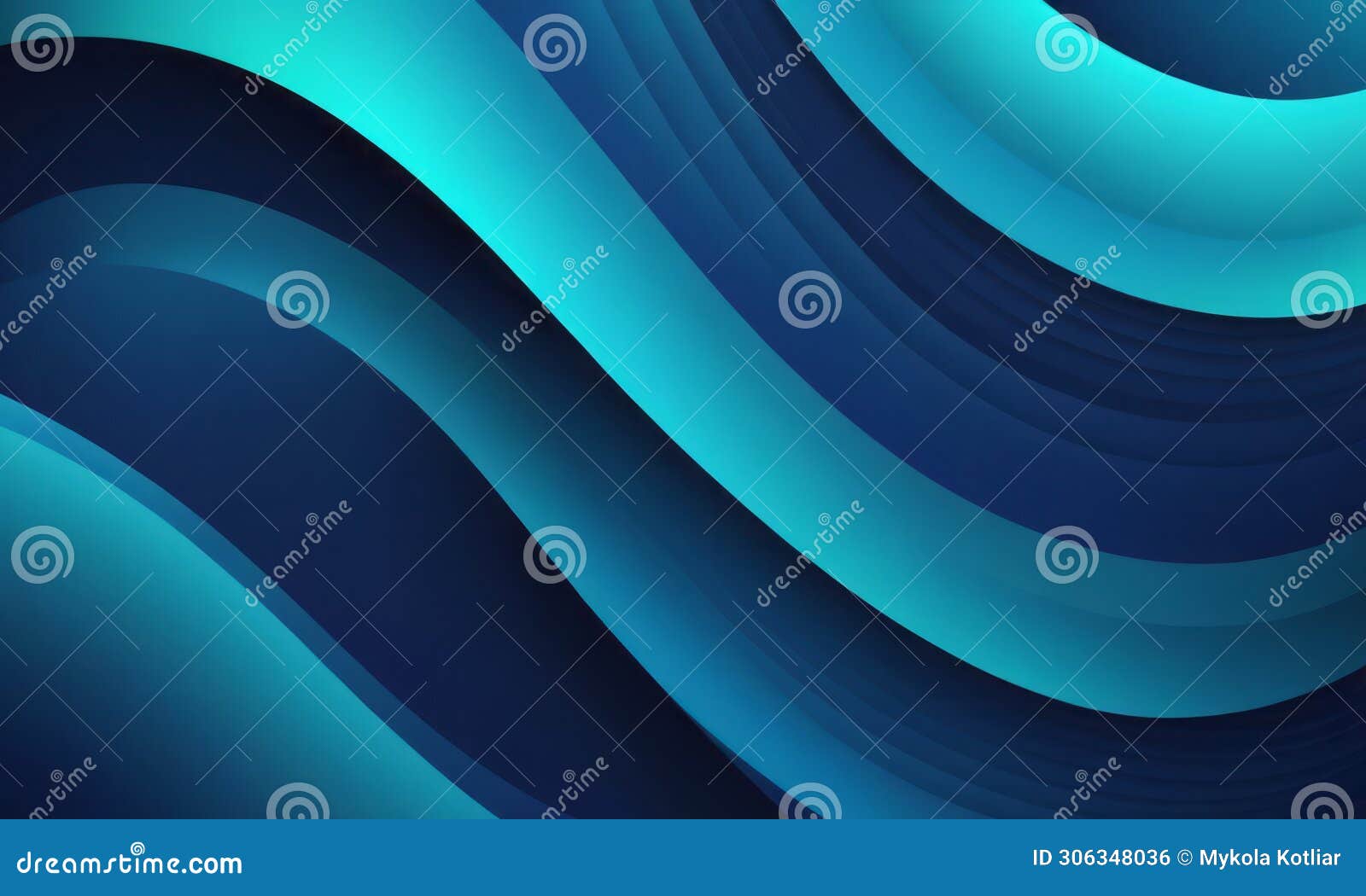 Warped Shapes in Navy Cyan stock photo. Image of style - 306348036