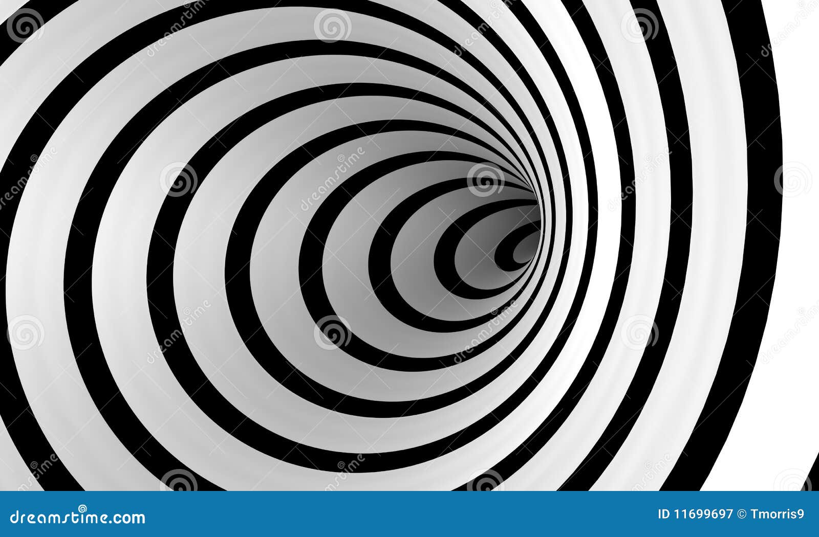 Warped spiral stock illustration. Illustration of contour - 11699697