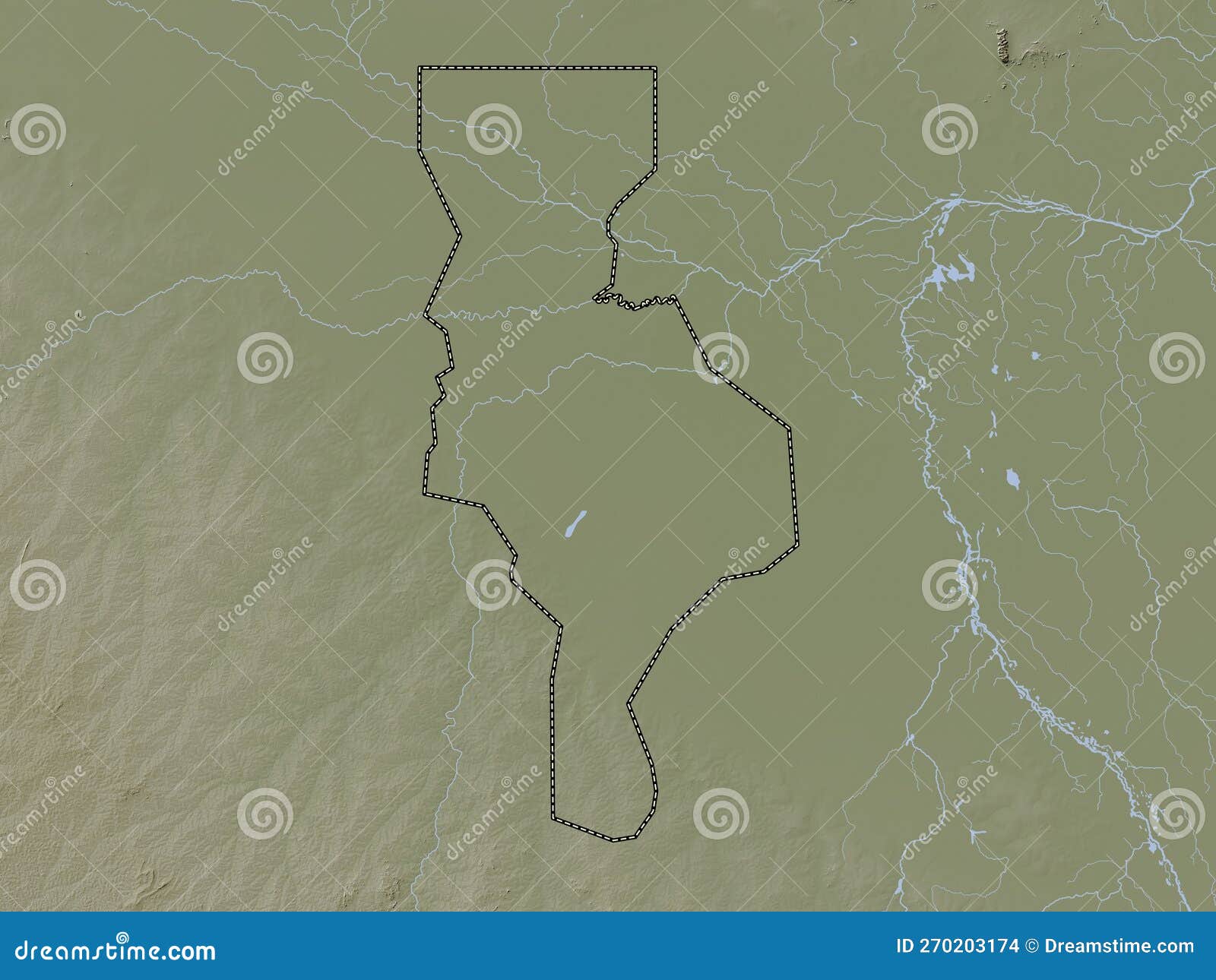 Warrap, South Sudan. Wiki. No Legend Stock Illustration - Illustration ...
