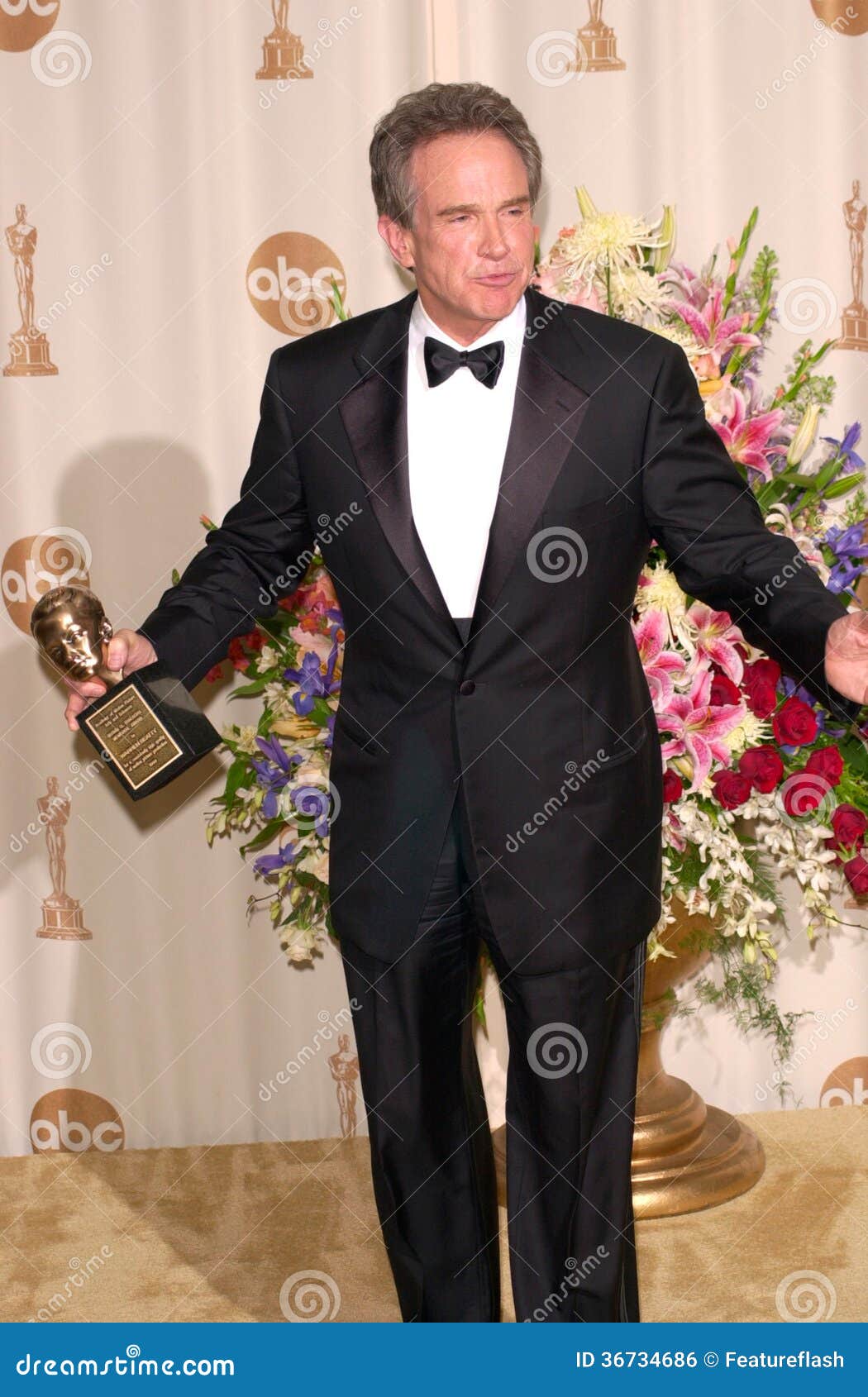 Warren Beatty editorial photo. Image of beatty, academy - 36734686