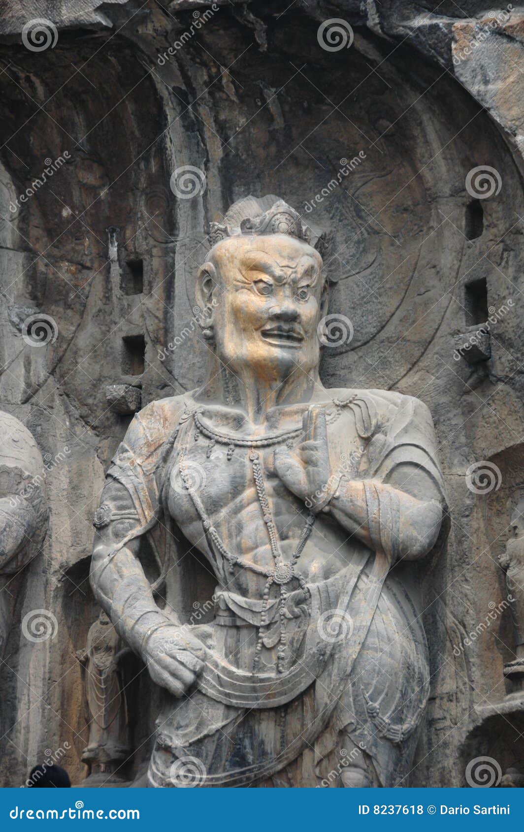Warrior stock photo. Image of prayer, deity, asia, religion - 8237618