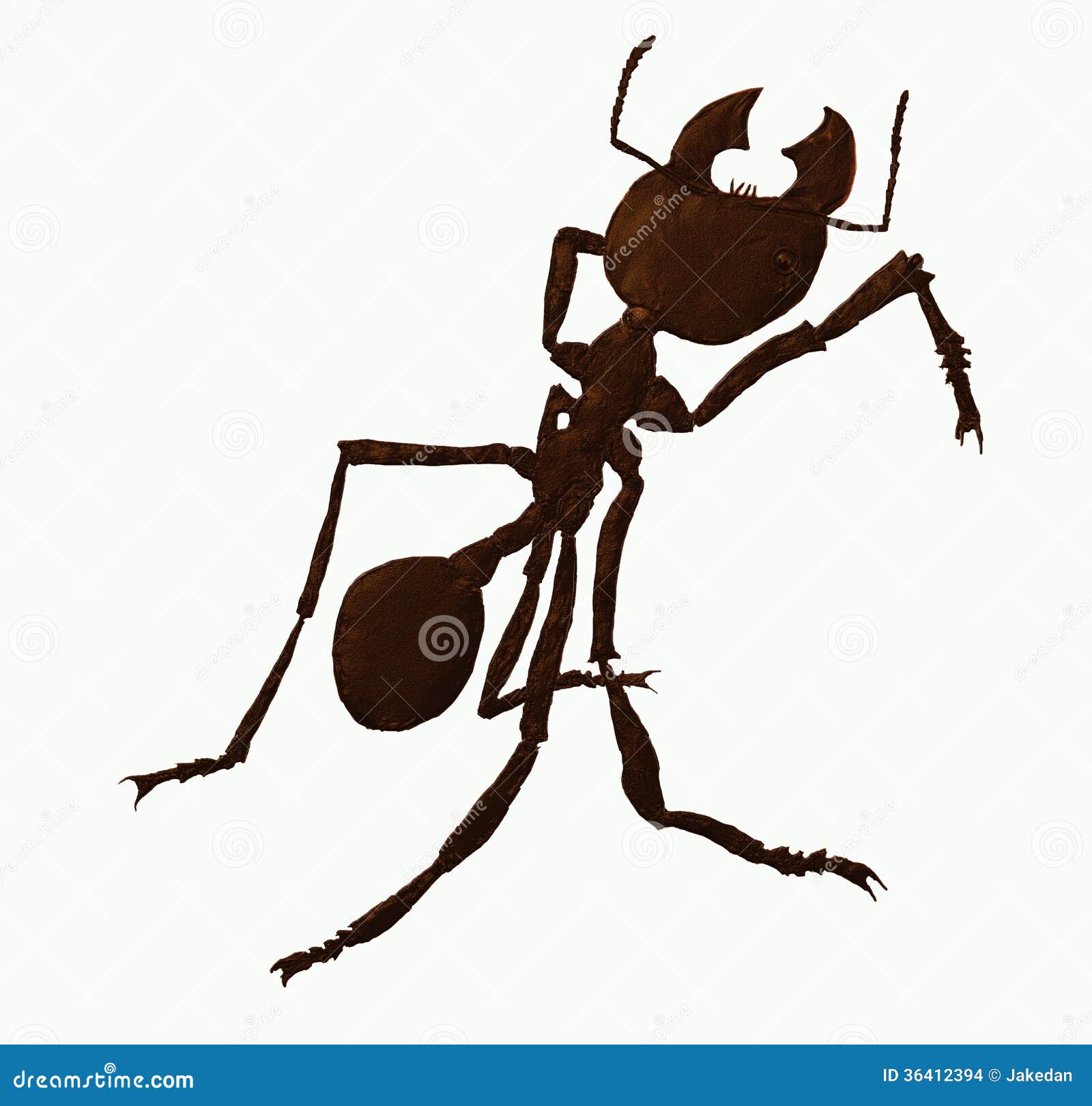 Warrior ant stock photo. Image of nature, animal, fauna - 36412394
