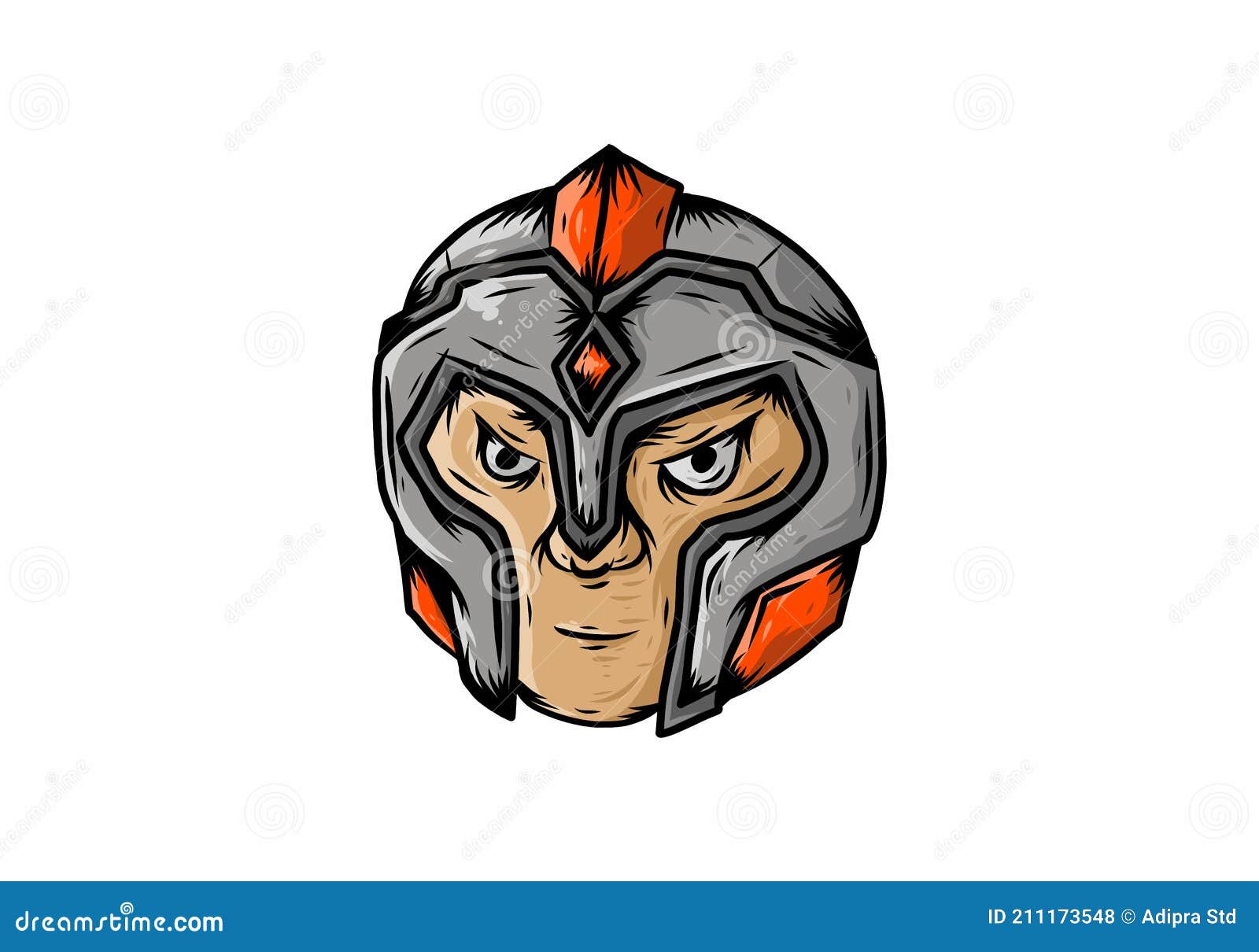 Helm Illustration | CartoonDealer.com #84879218