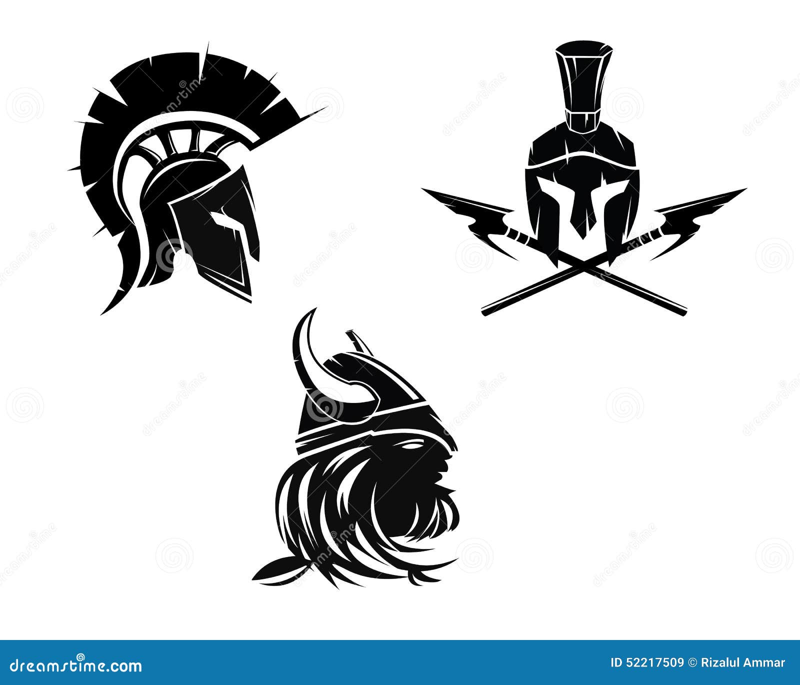 Warrior head stock vector. Illustration of people, concept - 52217509