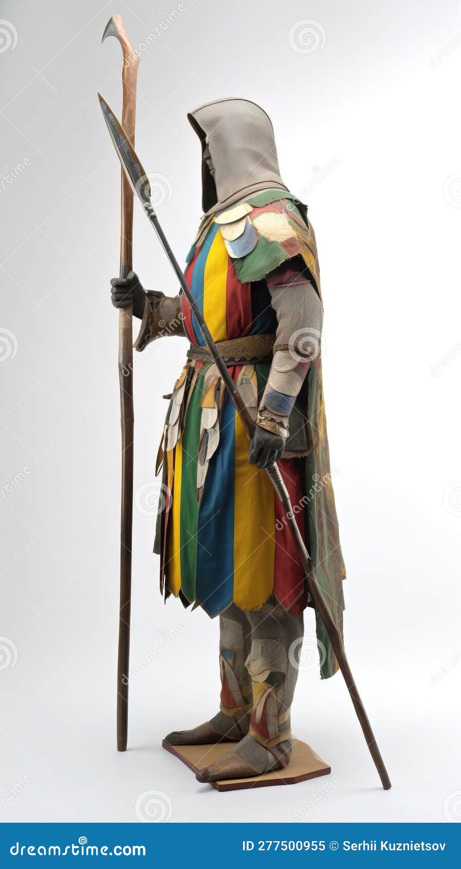 Medieval Spearman Art