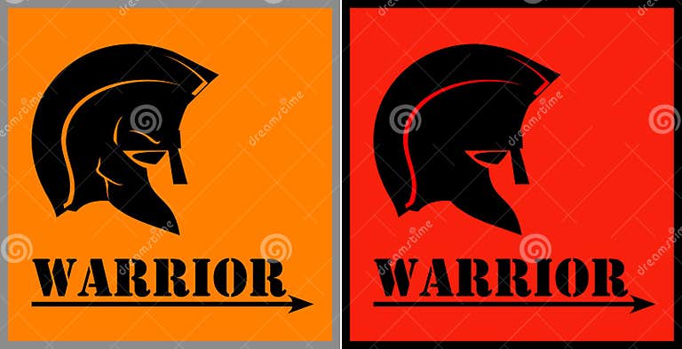 Warrior. Warrior head. stock vector. Illustration of people - 85458579