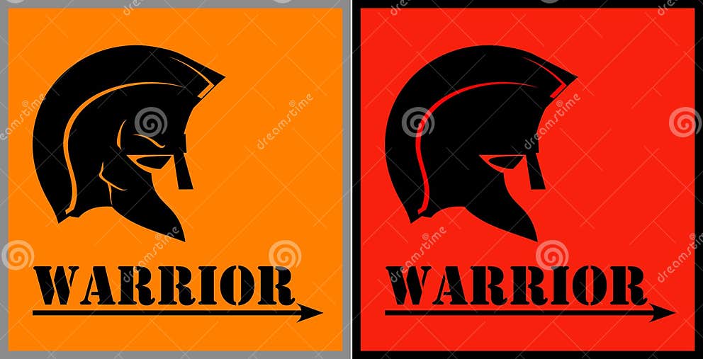 Warrior. Warrior head. stock vector. Illustration of people - 85458579