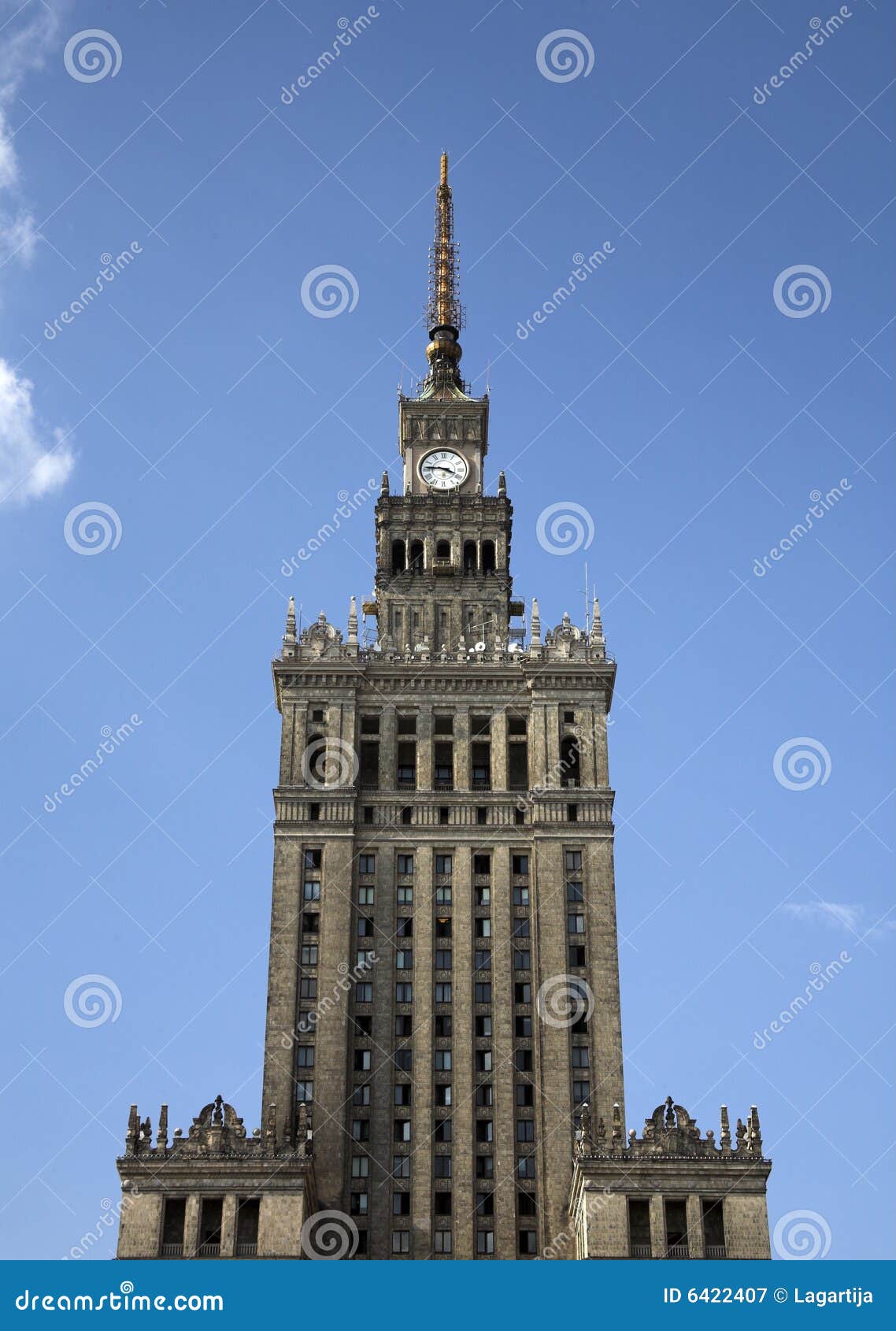 Warsaw stock image. Image of city, outdoor, soviet, science - 6422407