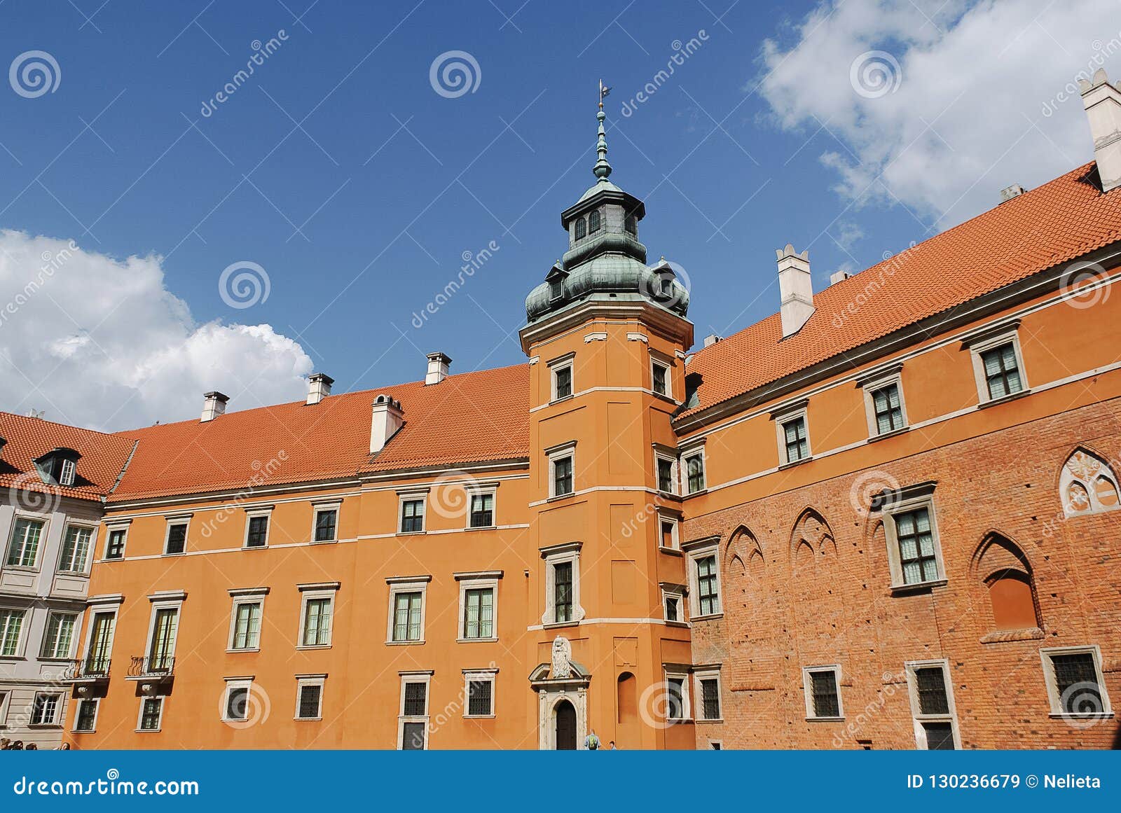 Warsaw Castle in Poland stock image. Image of poland - 130236679