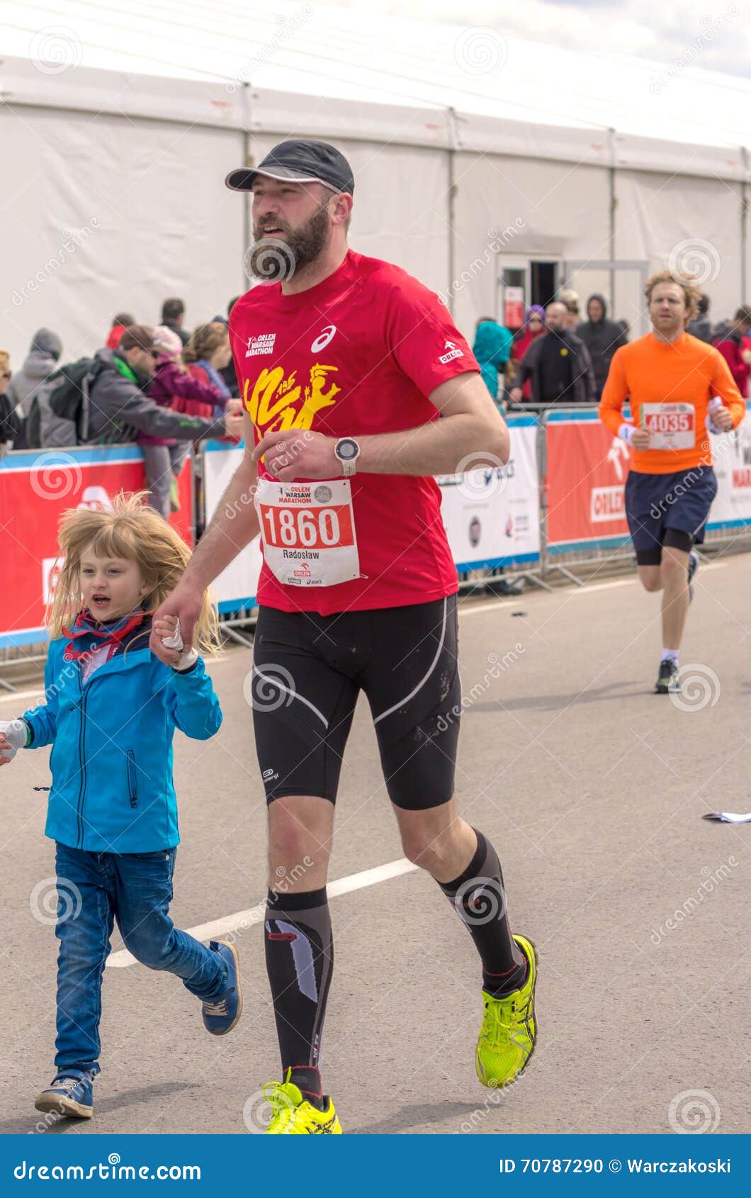 Warsaw Marathon 2016, Poland. Editorial Image - Image of fatigue ...