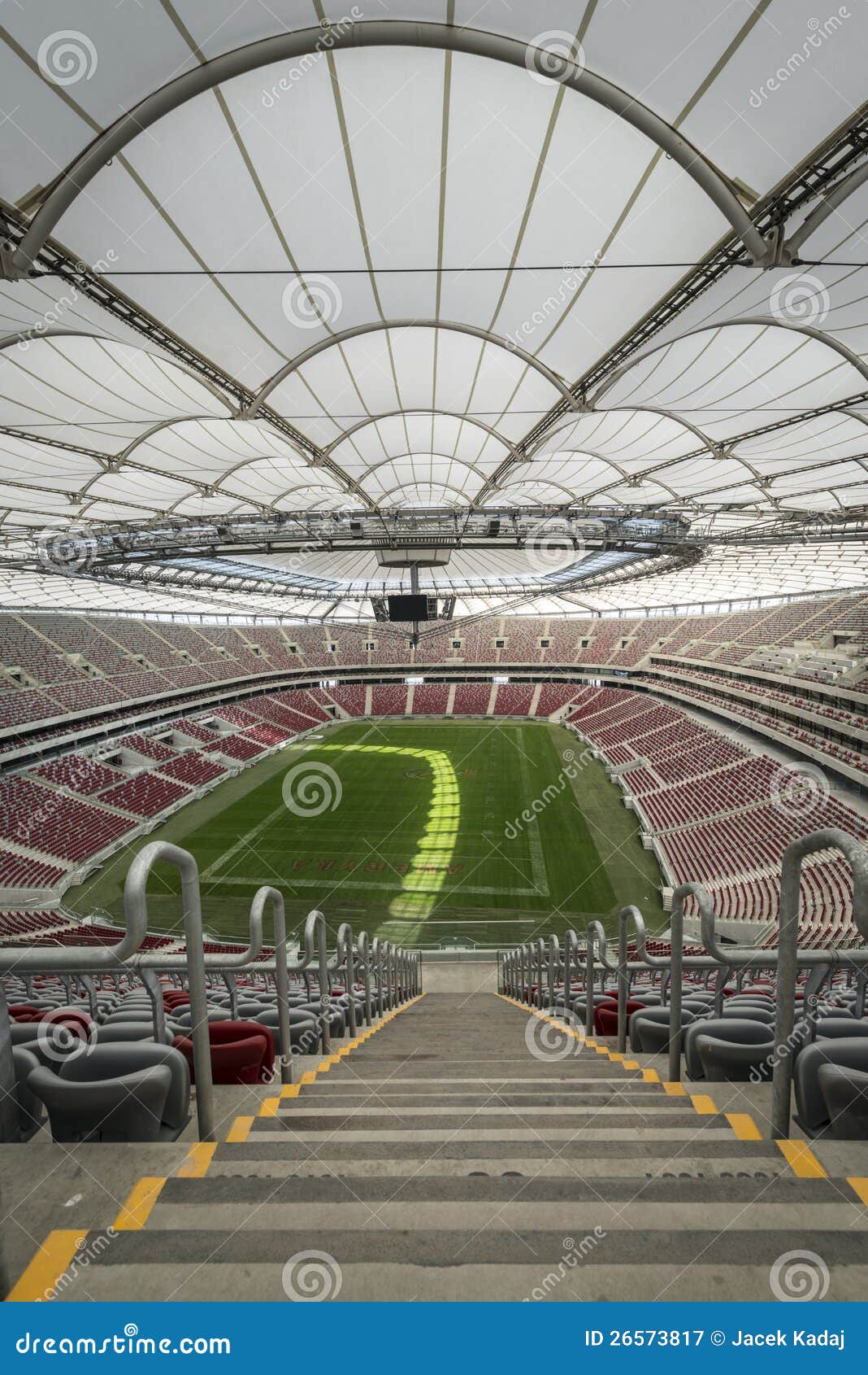 Warsaw National Stadium in Poland Editorial Photography - Image of ...