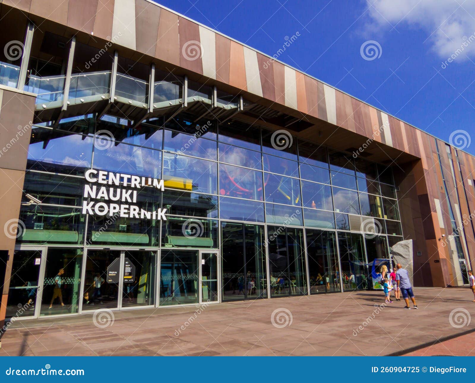 Copernicus Science Centre, Warsaw Editorial Image - Image of facade ...