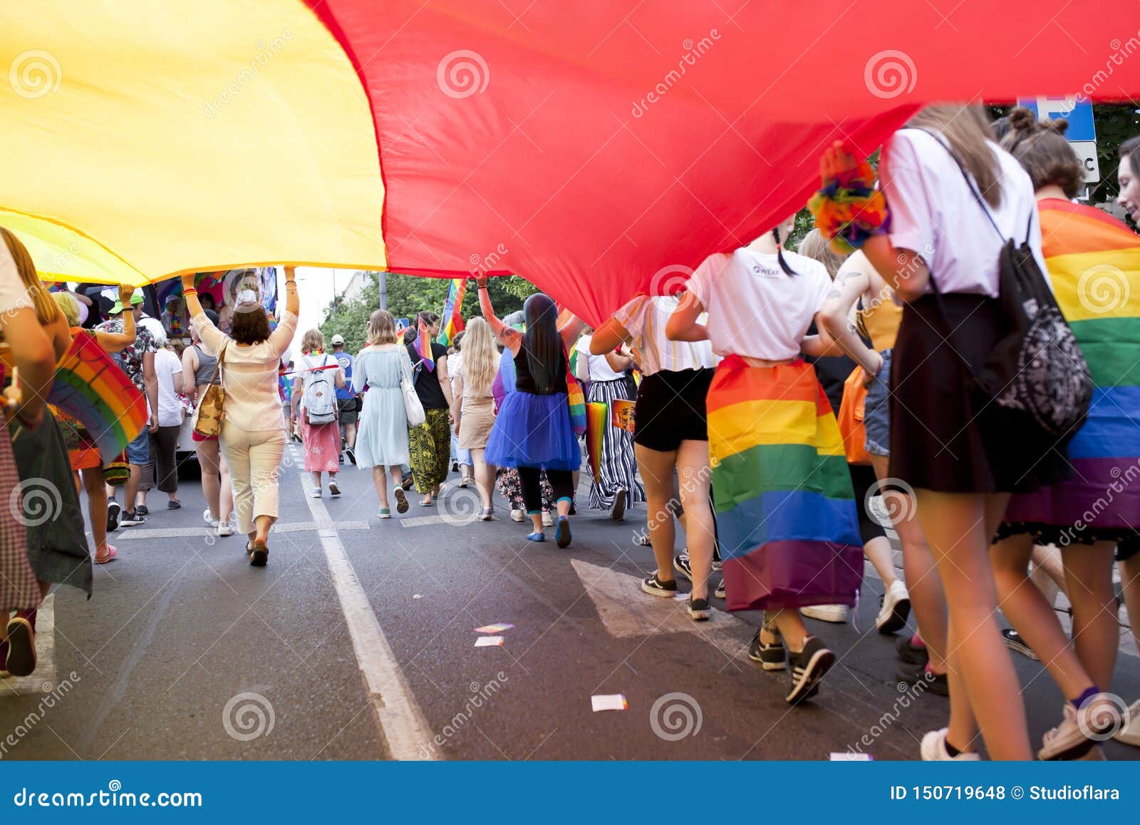 People during Equality Parade on July 8 Editorial Stock Photo - Image ...