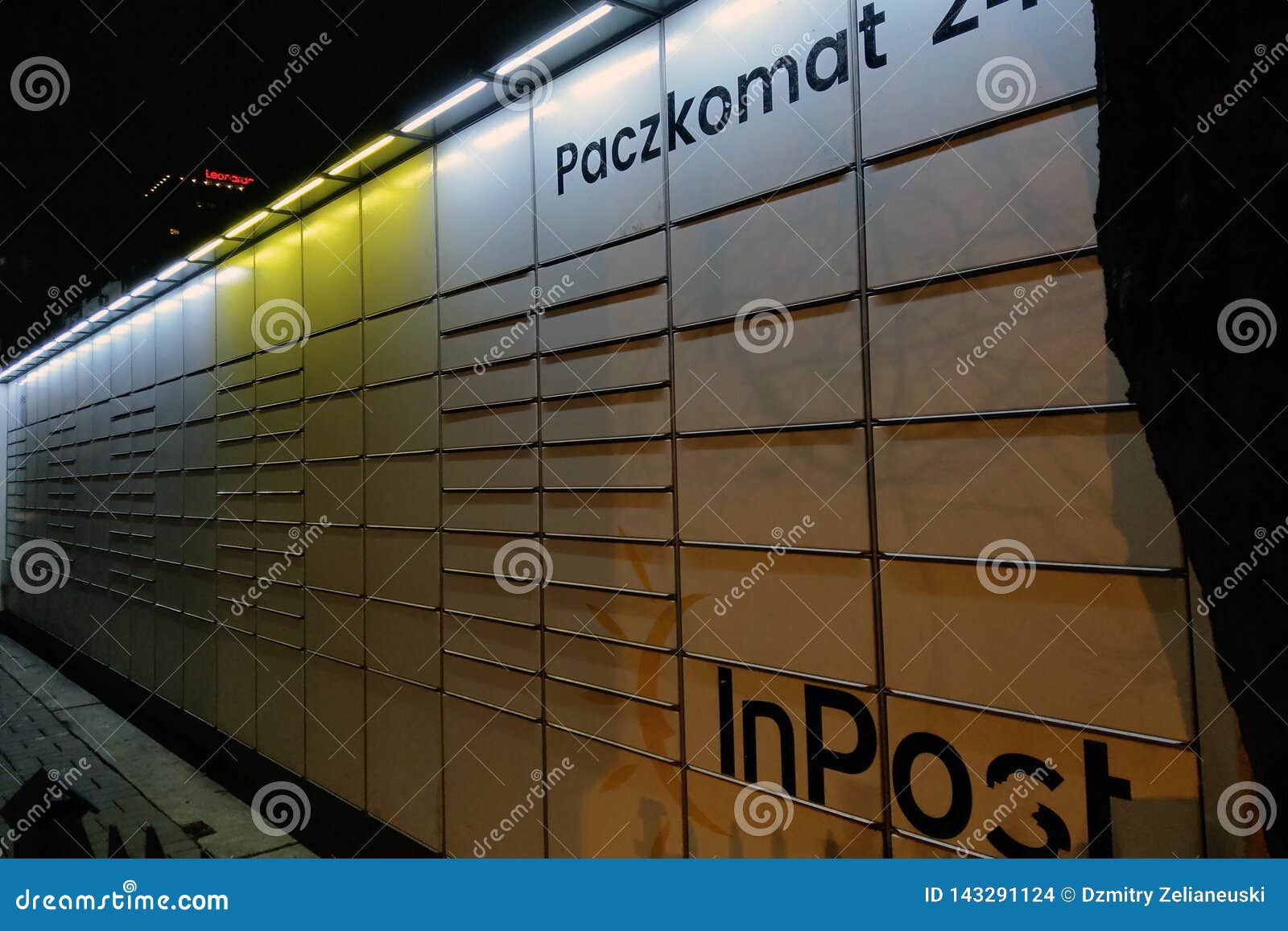 Warsaw, Poland, March 7, 2019: Paczkomat is a Modern Parcel Delivery ...