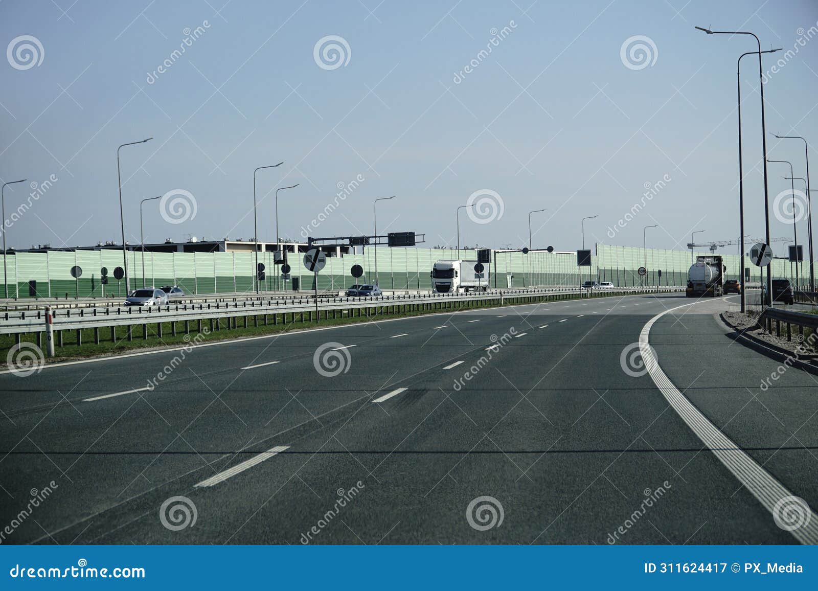 S2 Expressway from Driver S Perspective Editorial Photography - Image ...