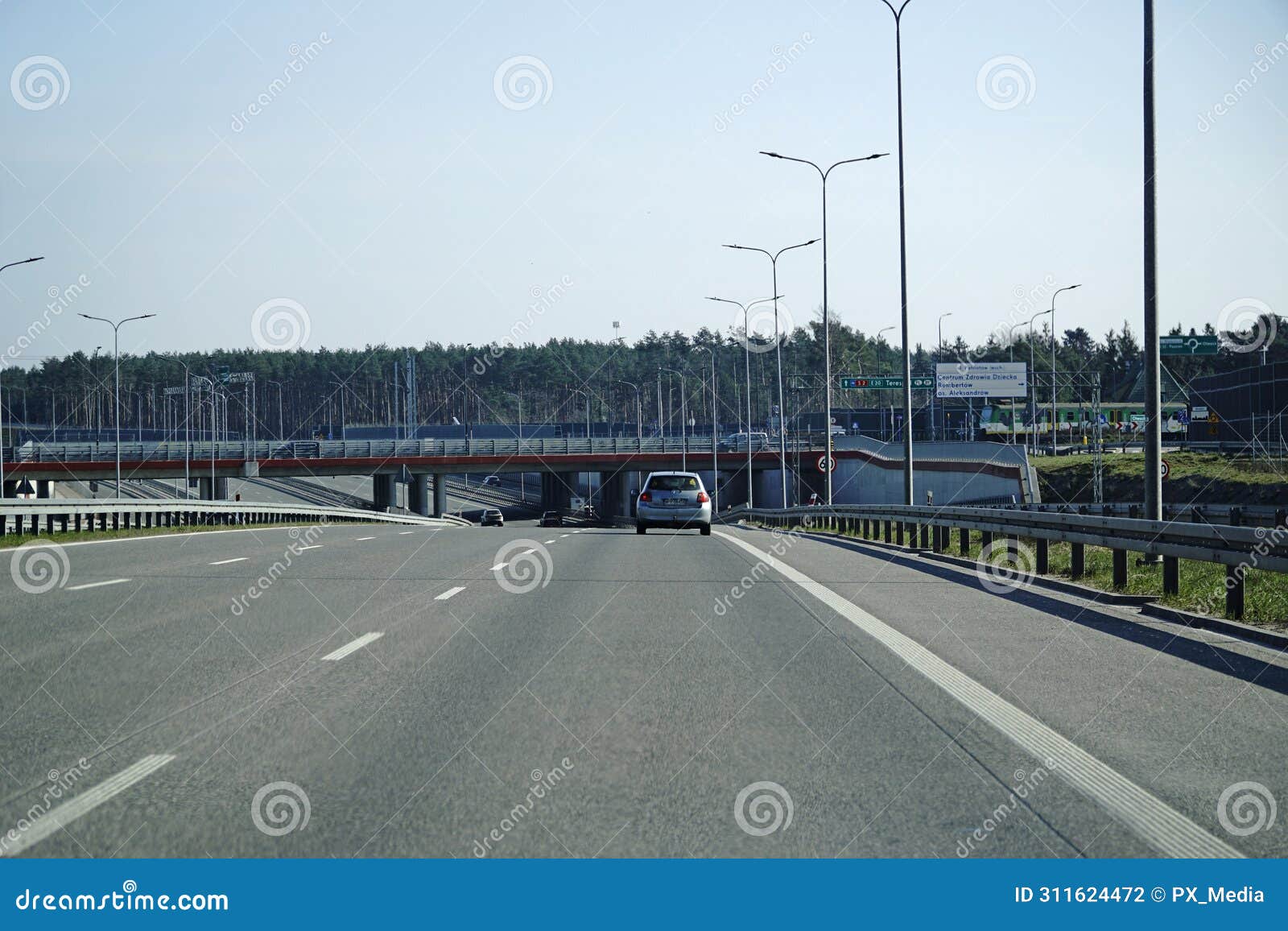 S2 Expressway from Driver S Perspective Editorial Photography - Image ...