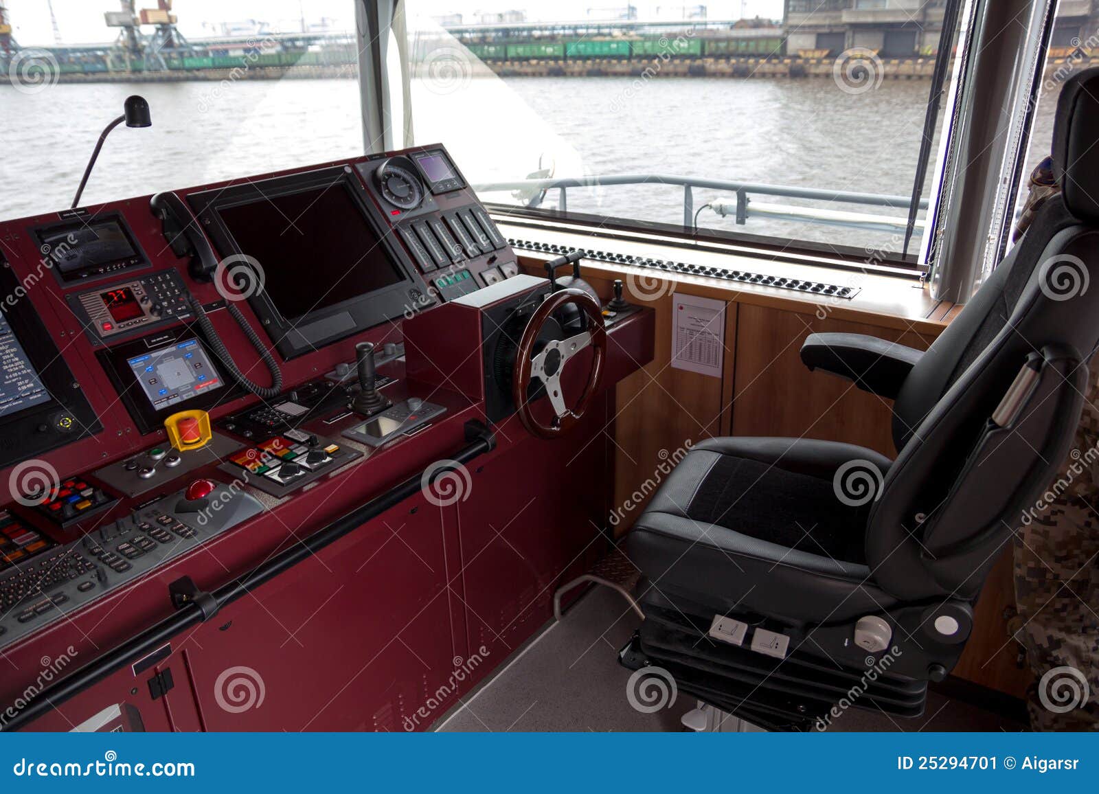Warship Command Bridge Royalty-Free Stock Photo | CartoonDealer.com ...