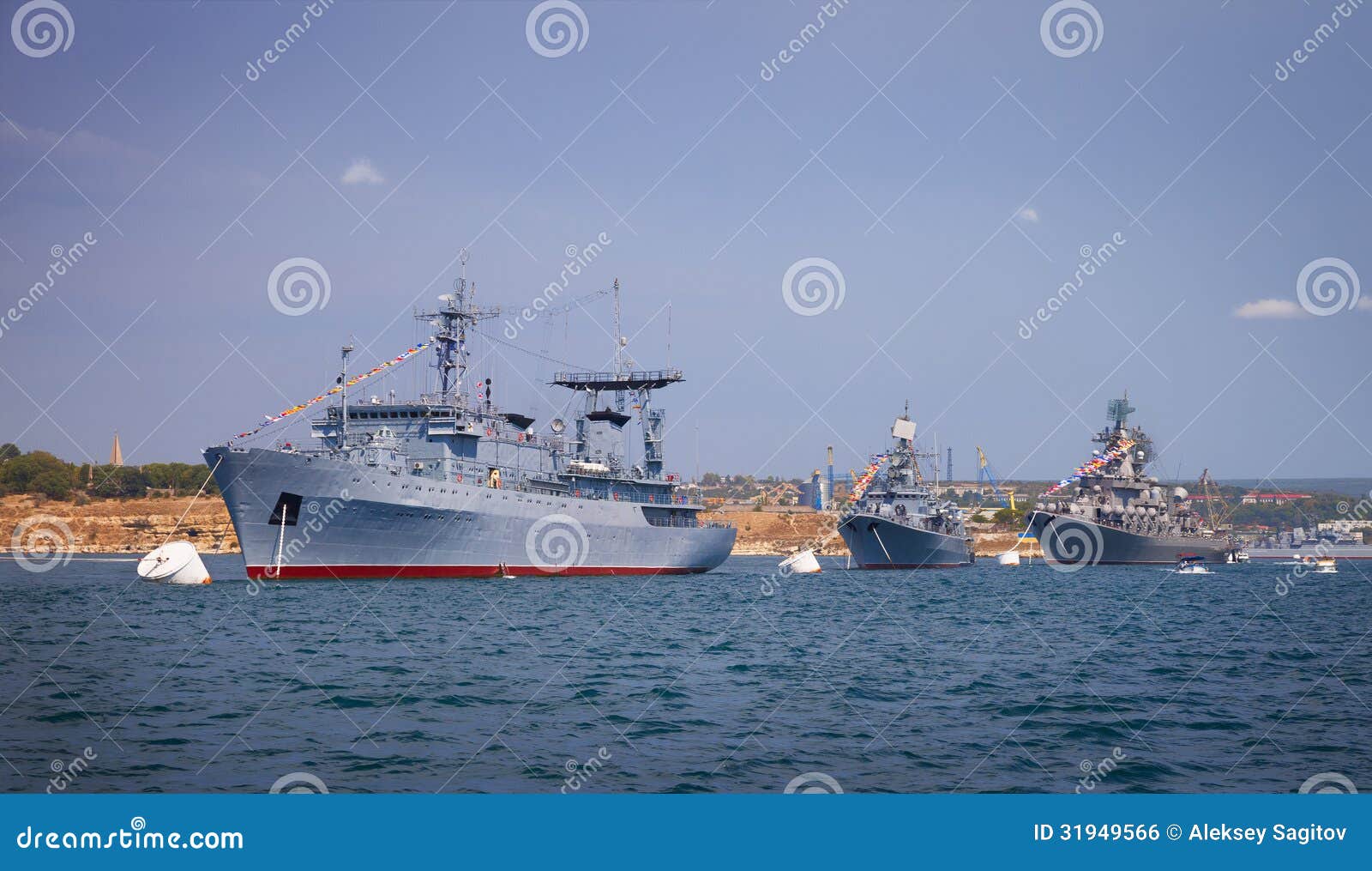 Warships In The Wake Ranks Royalty-Free Stock Photo | CartoonDealer.com ...