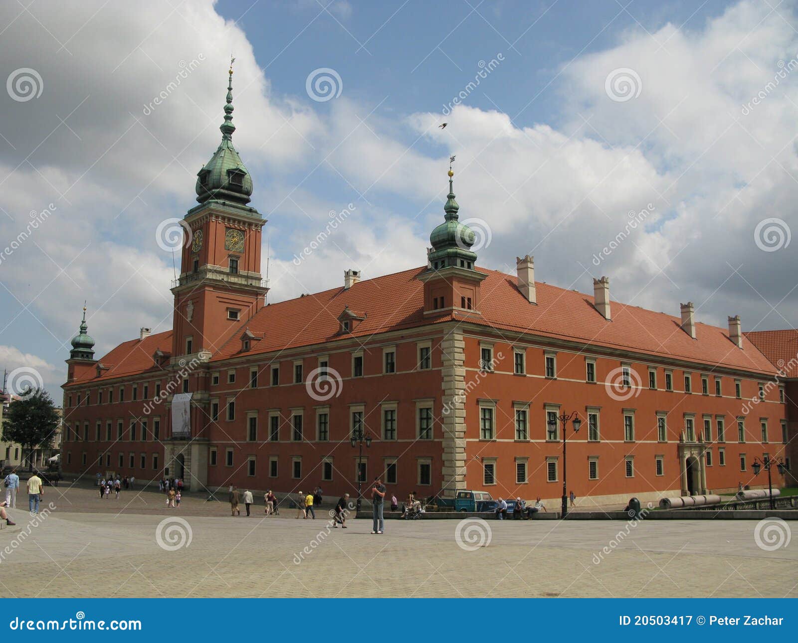 Warszawa Royal Palace, Poland Stock Image - Image of kingdom, europe ...
