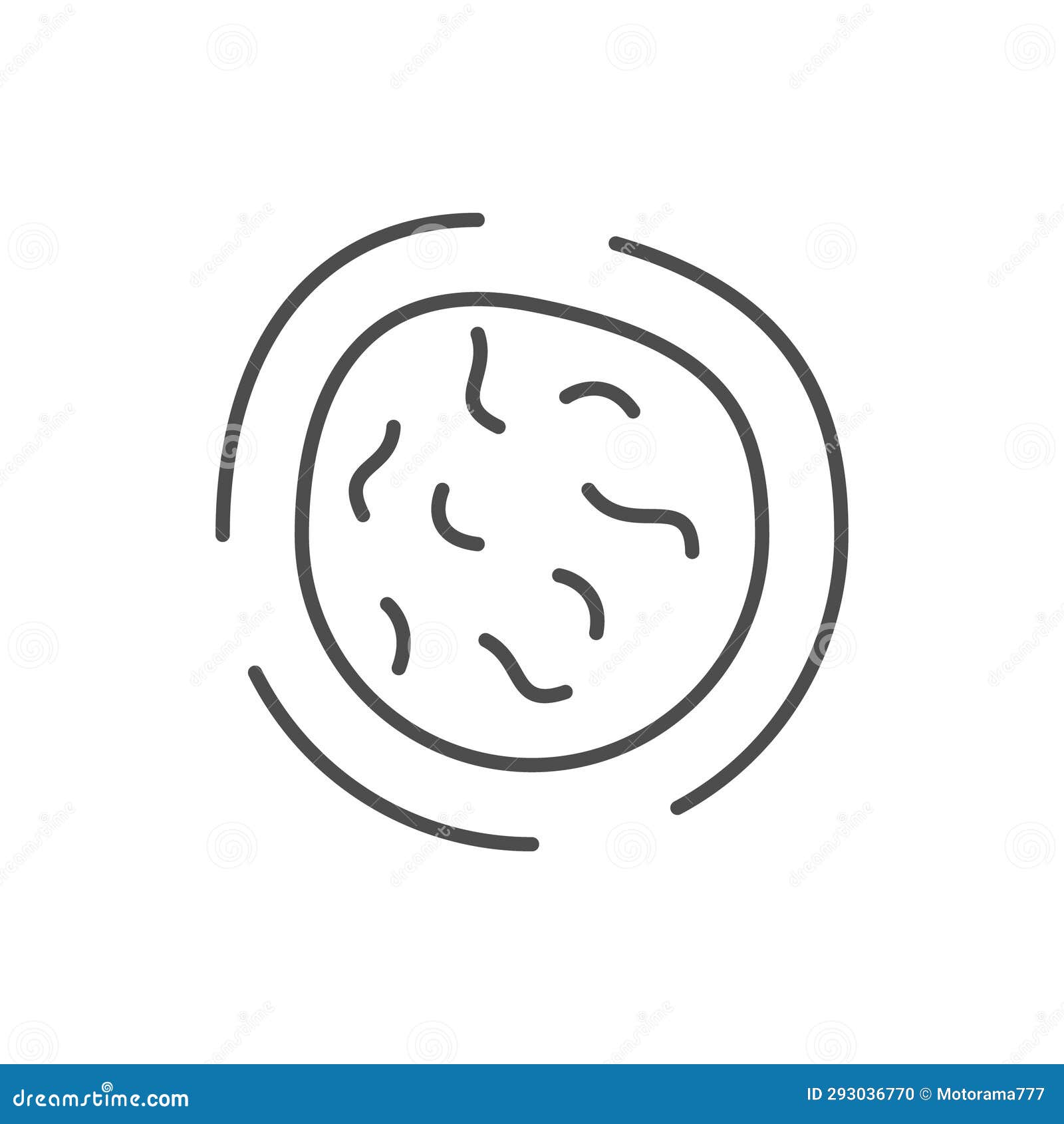 Wart or skin problem icon stock vector. Illustration of cancer - 293036770