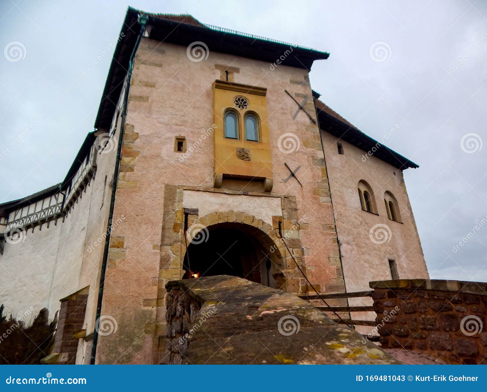 Wartburg Castle in Eisenach Thuringian Stock Image - Image of ...