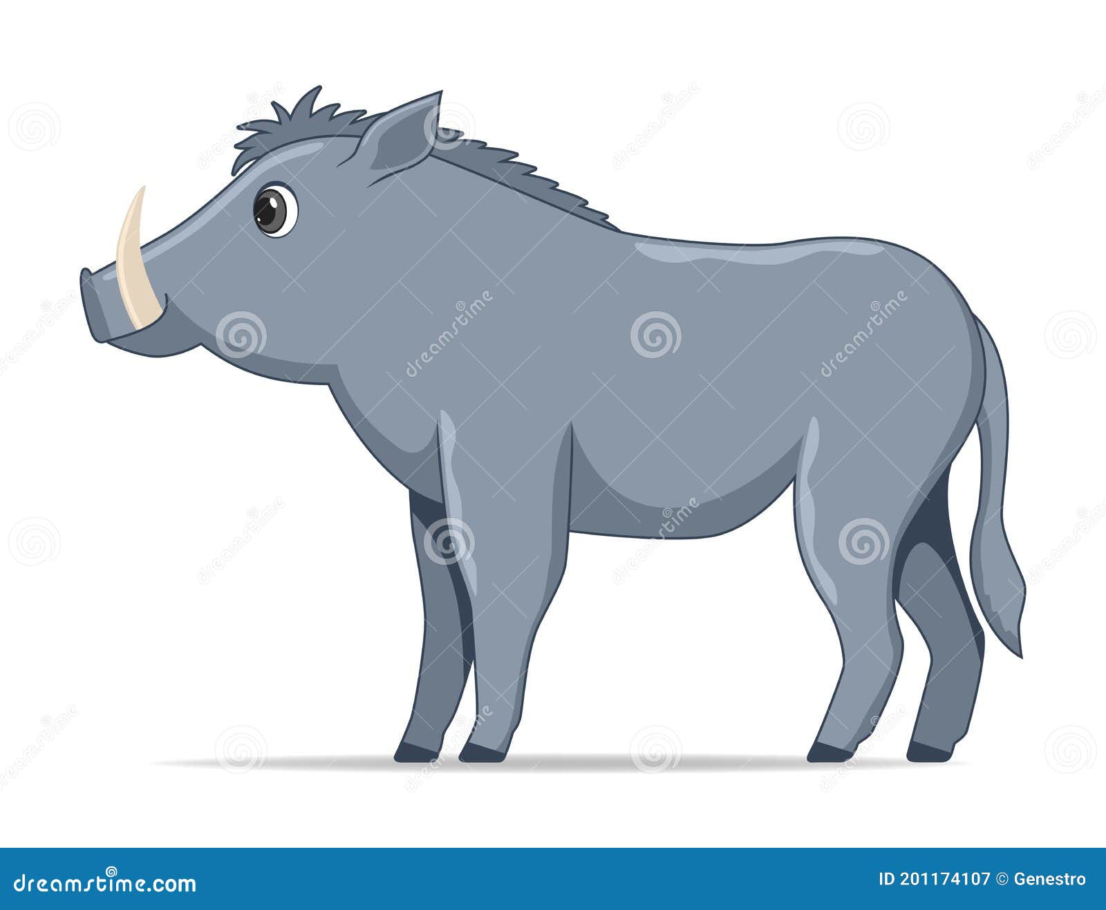 Warthog Animal Concept Icon Set And Modern Brand Identity Logo Template ...