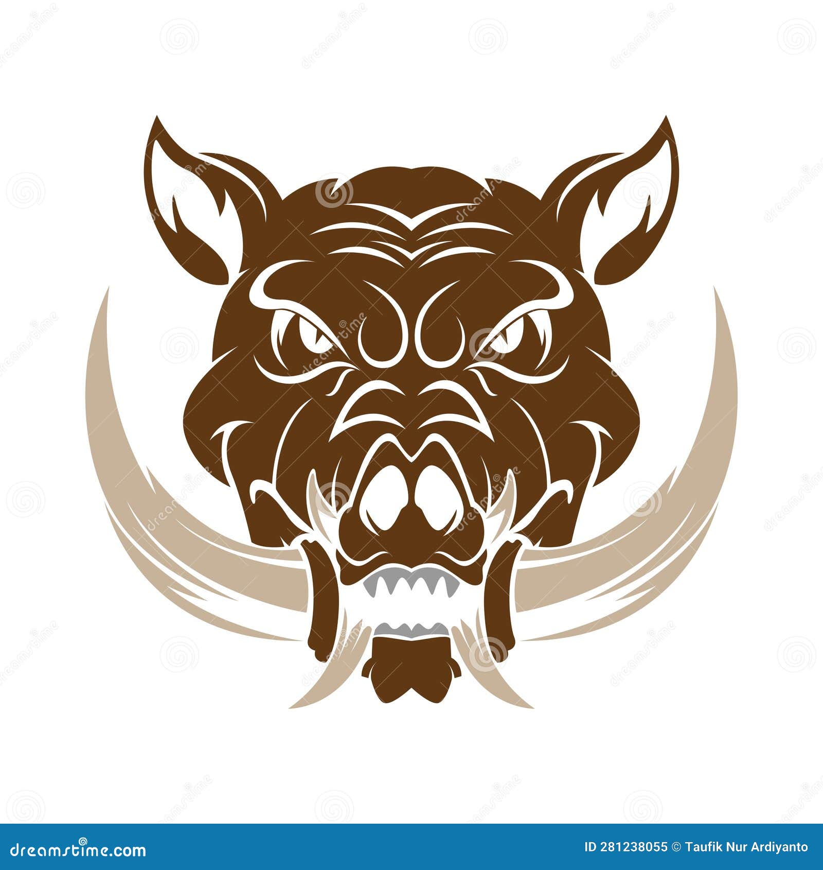 Warthog Icon Vector | CartoonDealer.com #143801155