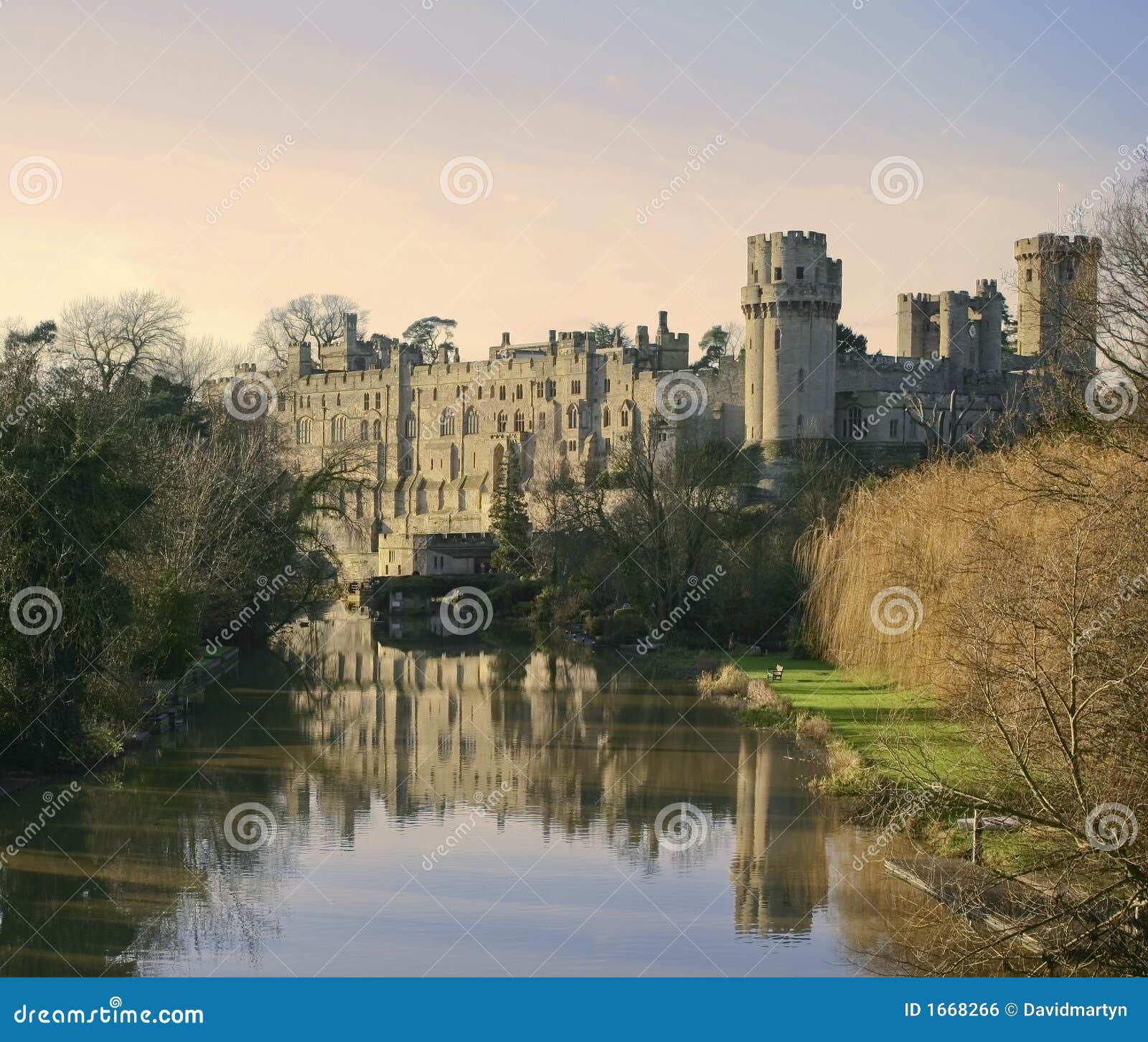 Warwick castle stock photo. Image of great, kingdom, real - 1668266