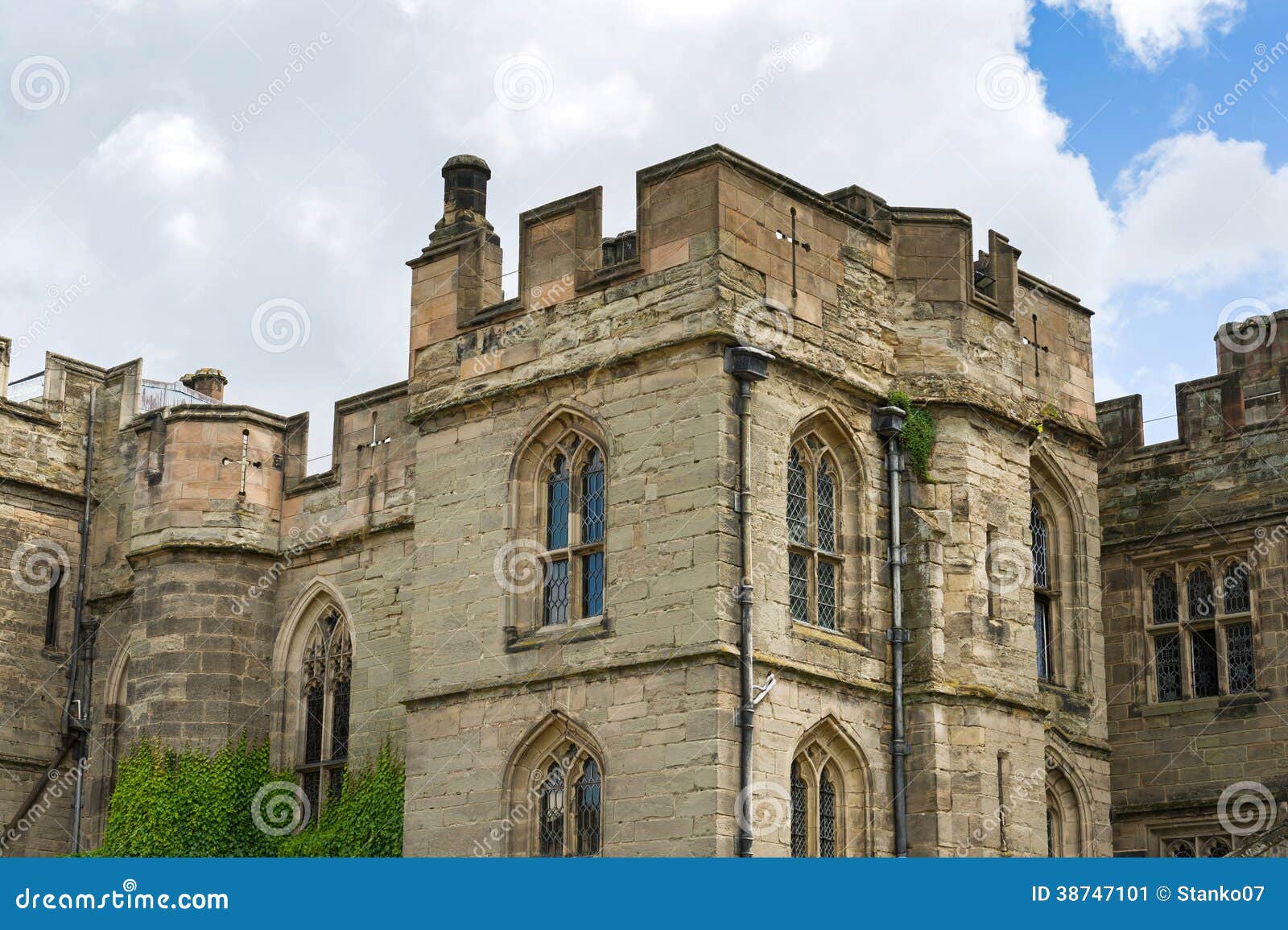 Warwick Castle stock image. Image of classic, building - 38747101