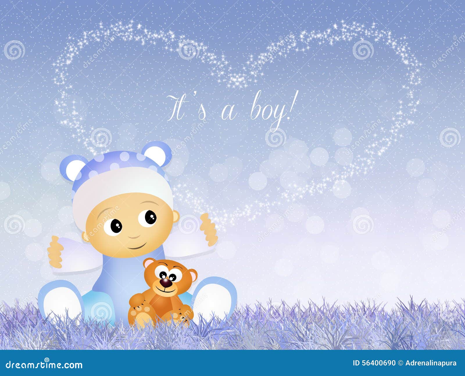 Was born a boy stock illustration. Illustration of shoes - 56400690