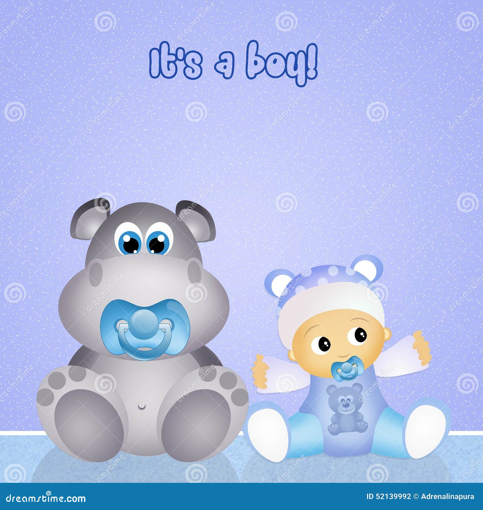 Was born a boy stock illustration. Illustration of grass - 52139992