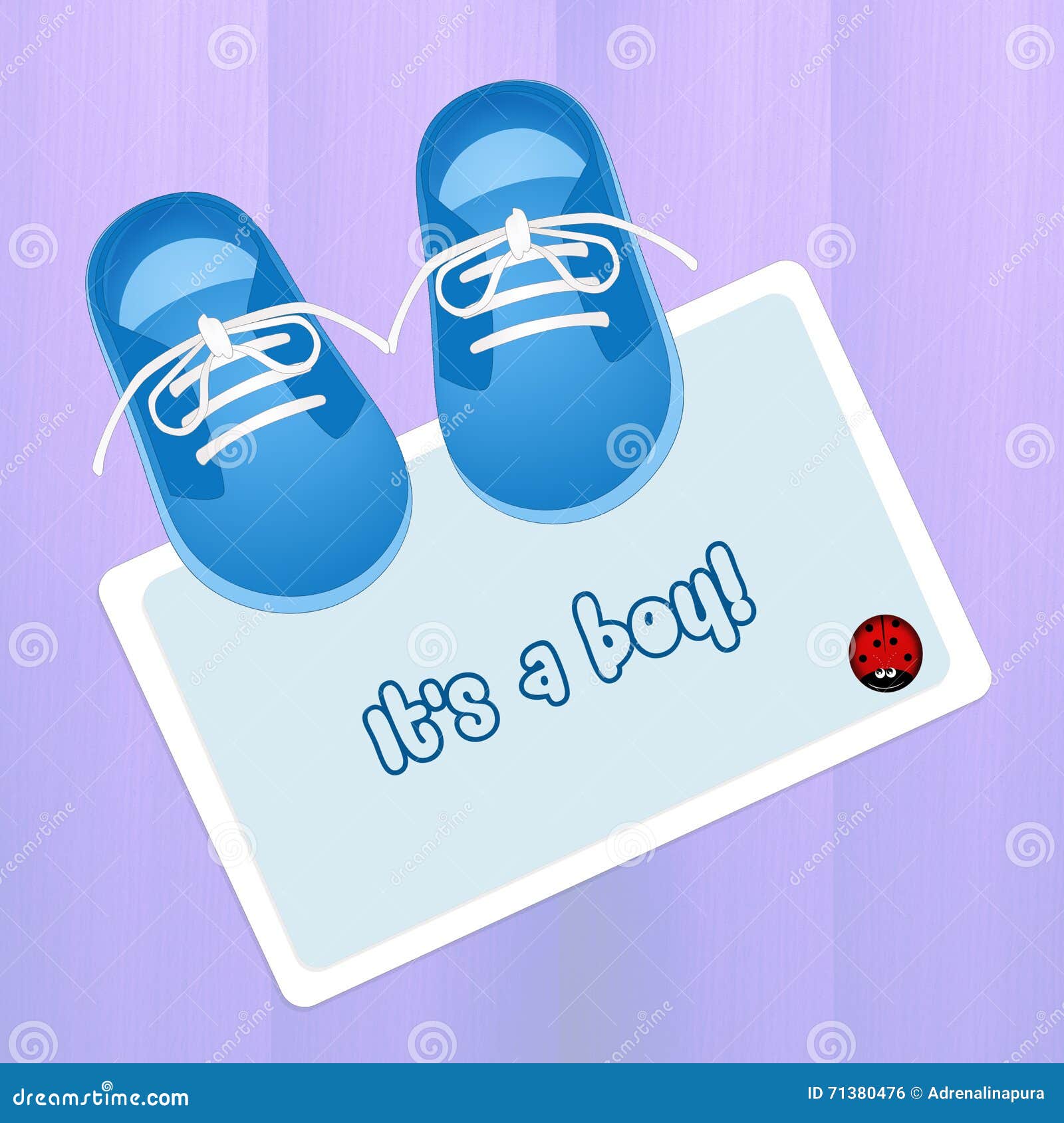 Was born a male stock illustration. Illustration of ladybug - 71380476