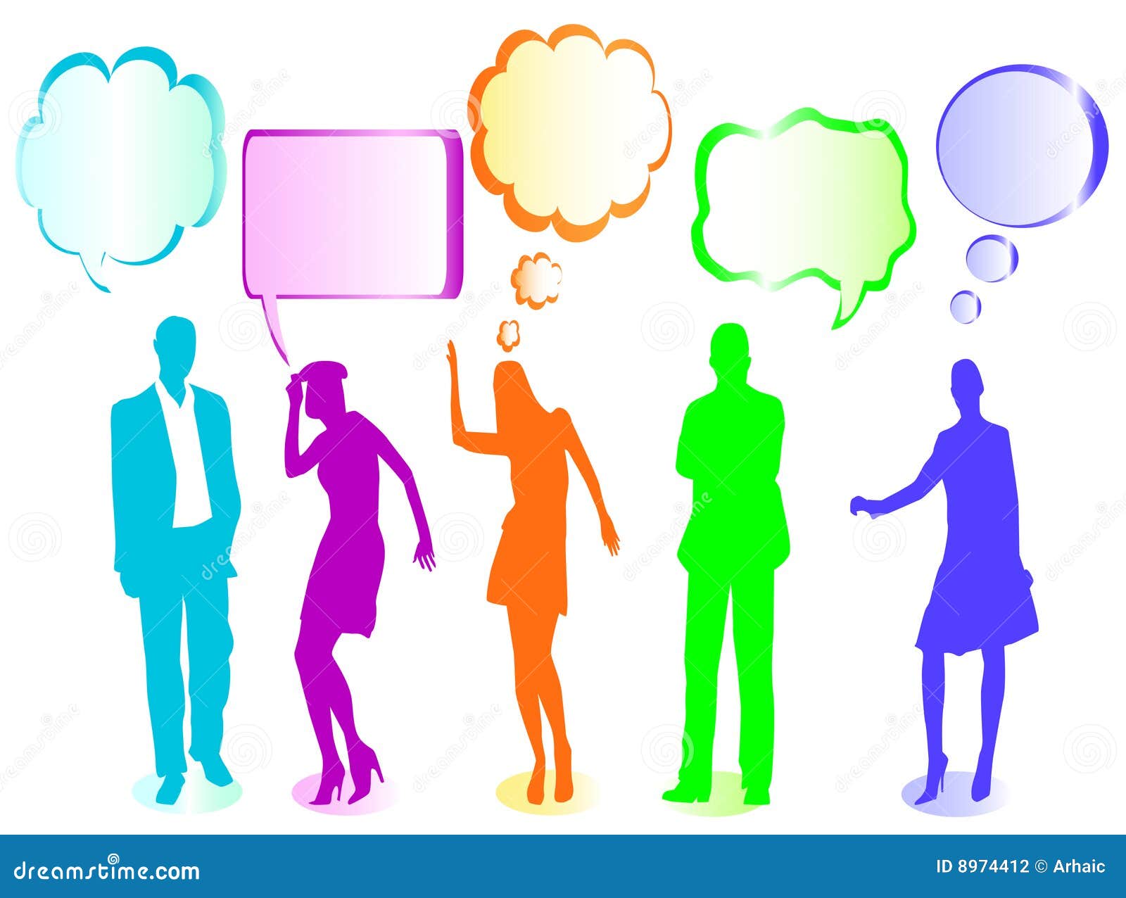 Was Ihre Meinung ist stock abbildung. Illustration von geistesstörung ...